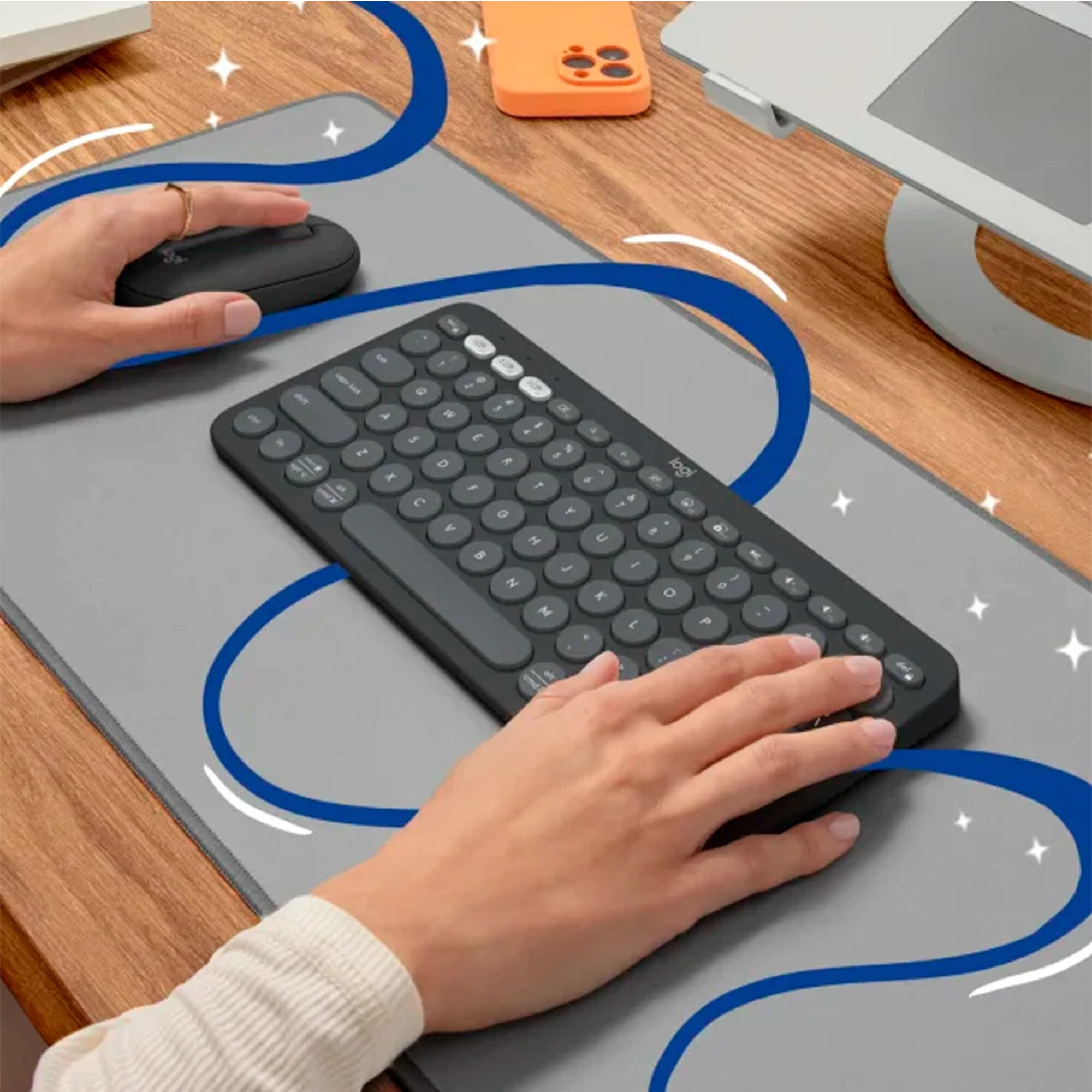 Teclado Multi-device Bluetooth K380s Black Spa — Zonalaptop