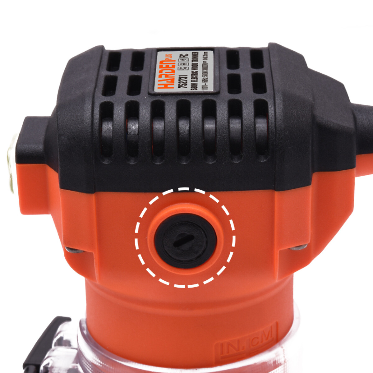 ROUTER 6MM 580W PRO HARDEN ++ - N/a — Kroser
