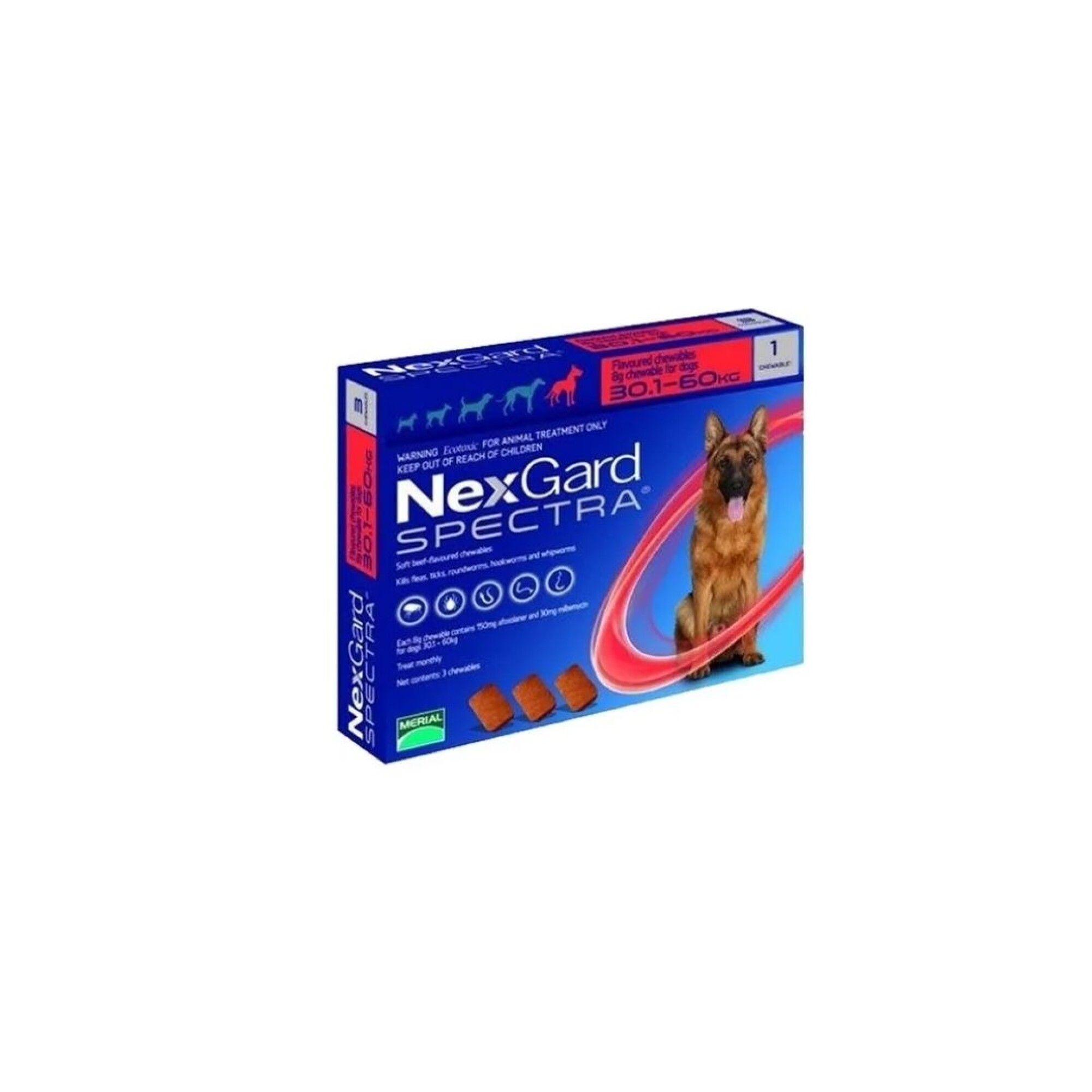 Nex Gard Spectra 30-60 kg 1 Comp. — Pet+