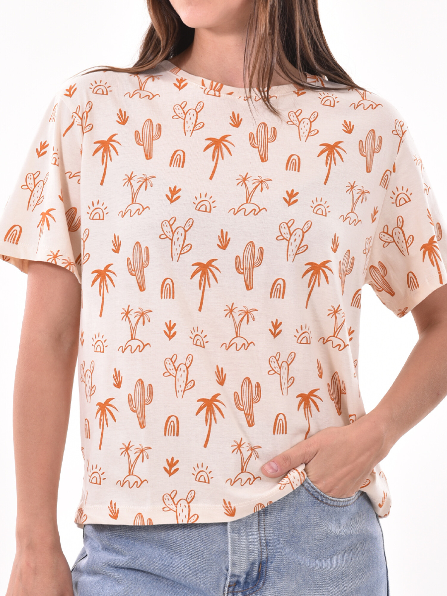 REMERA SYDNEY - ESTAMPADO 2 — Guapa - Paprika
