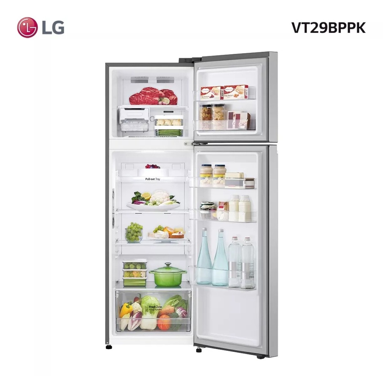 Heladera Inverter - LG - VT29BPPK 285L Lt — Rustico Hogar