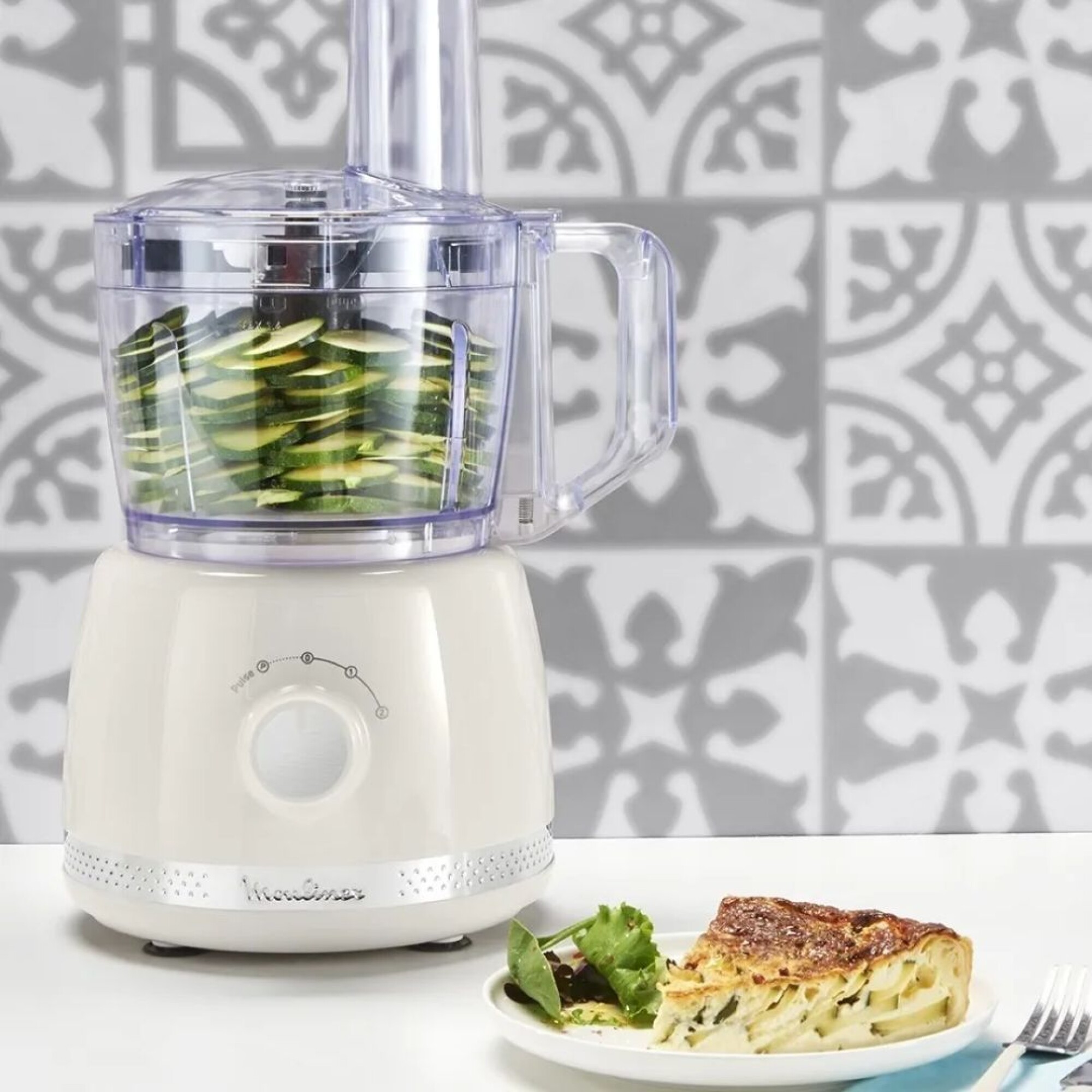 Procesadora de alimentos Moulinex Soleil | Diseño vintage | Color ...