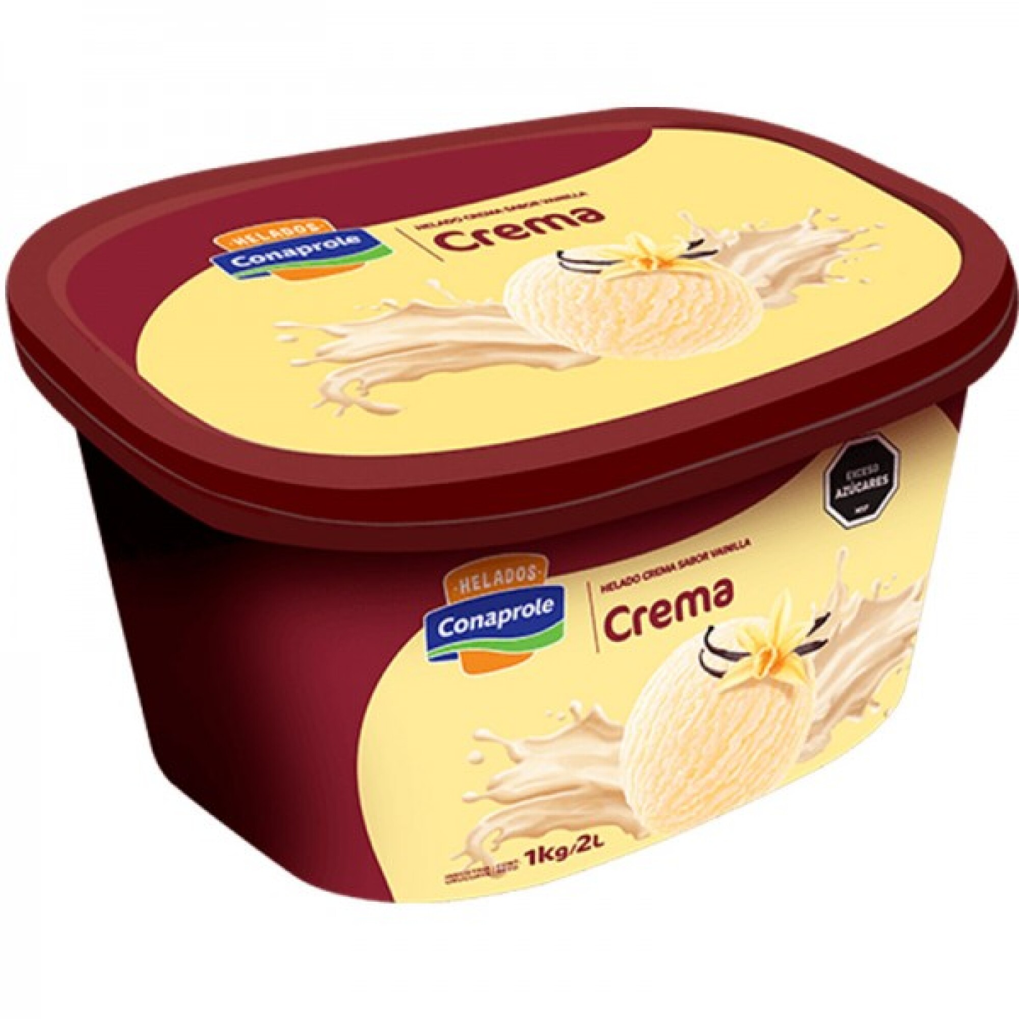 Helado de Crema Conaprole 2 LT — 5 Océanos