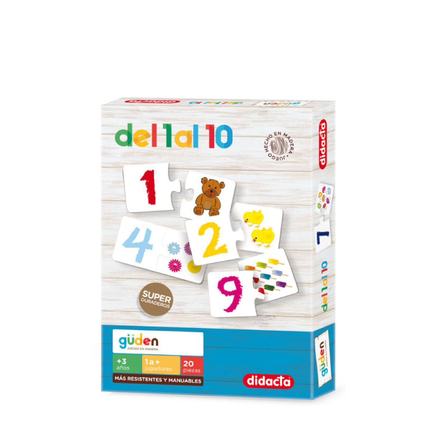 Juego De Mesa Del 1 Al 10 — Que Regalo