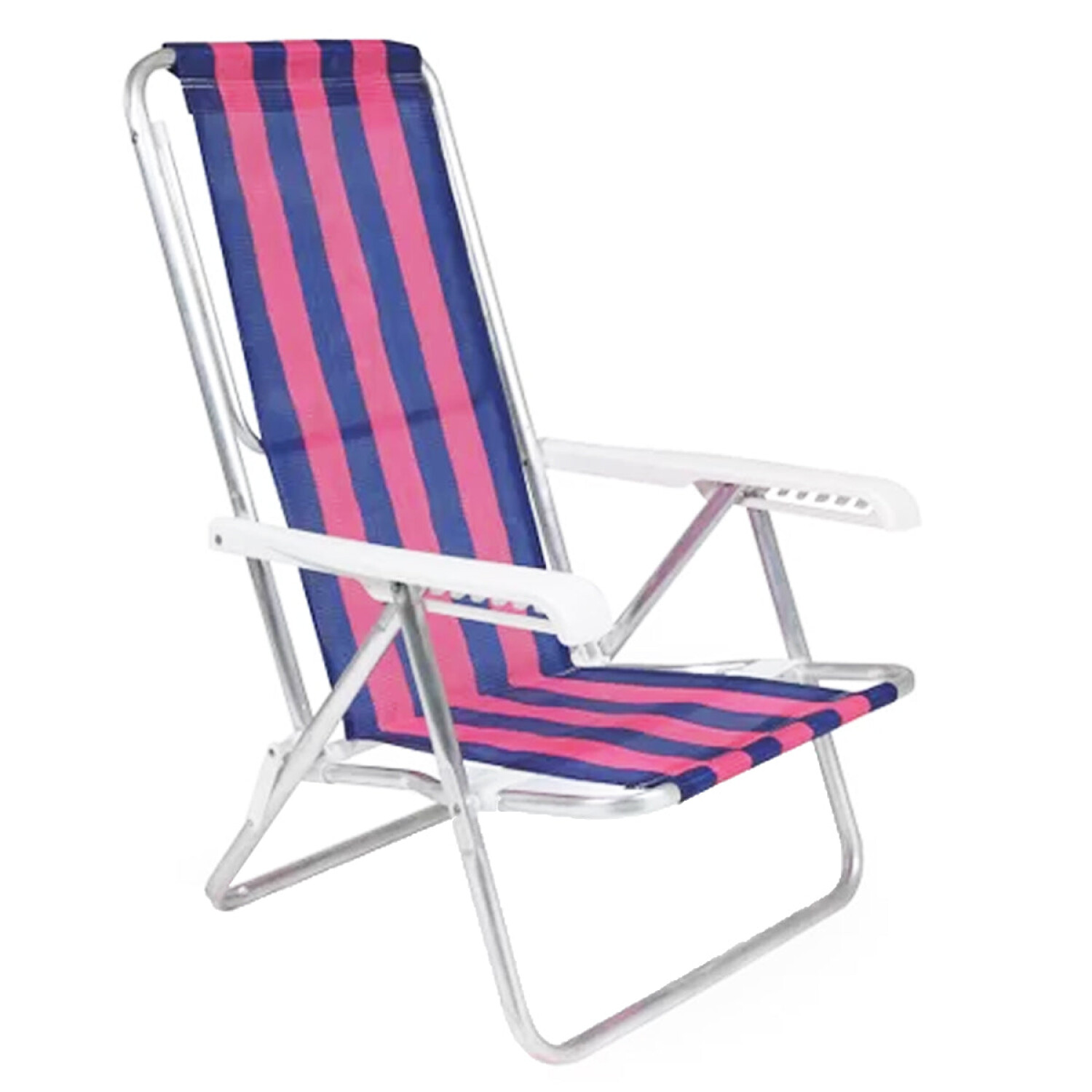 Silla Mor Reclinable Aluminio 8 Pos. Camping Playa — El Rey del ...