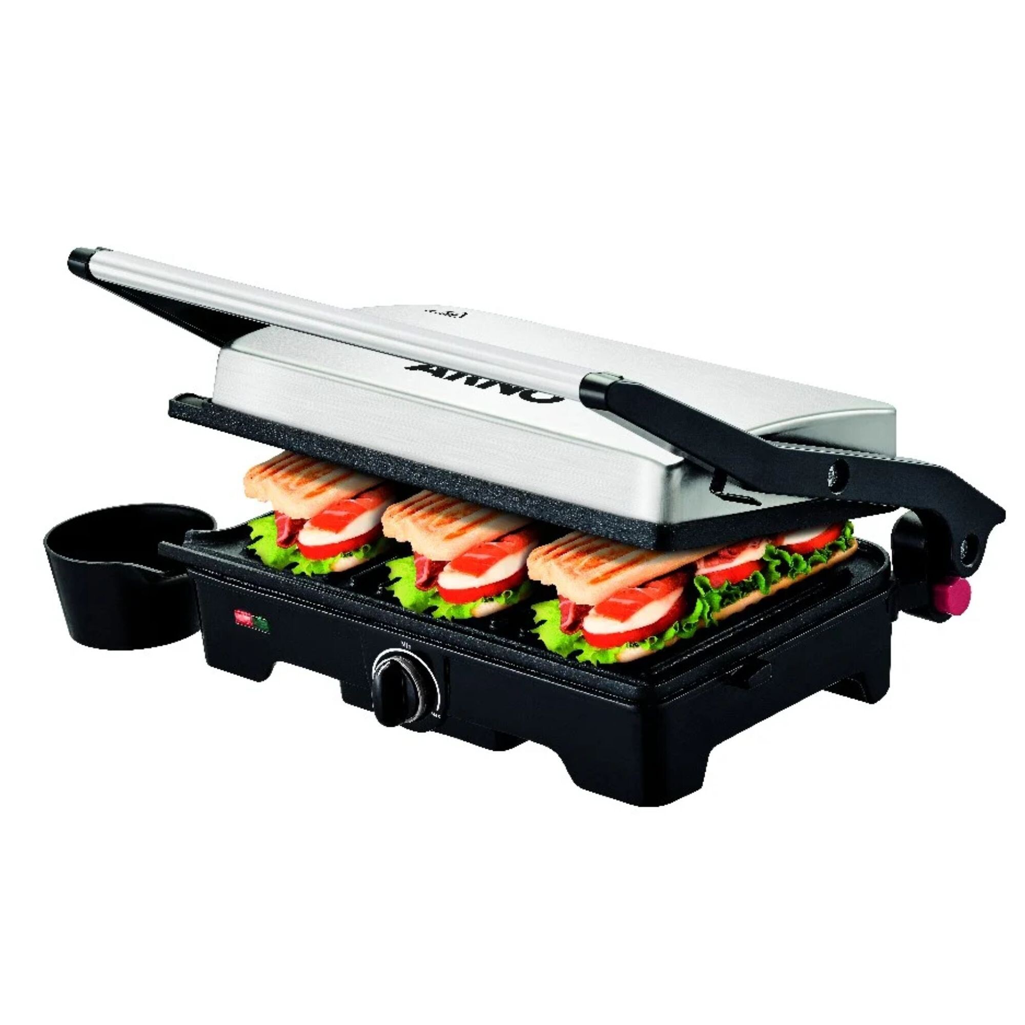 Sandwichera Tipo Grill Dual Arno Inox — Bristol