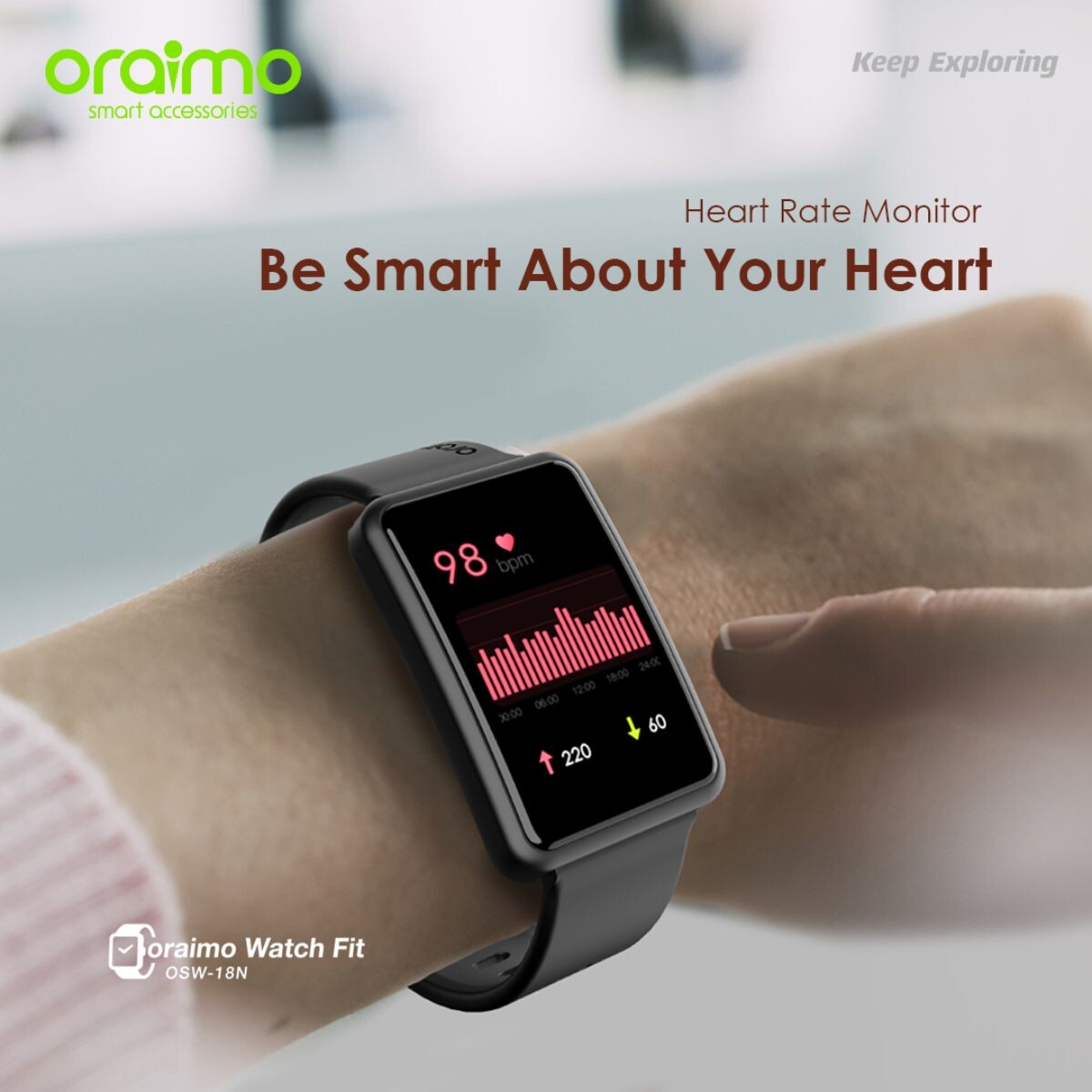 Smartwatch Oraimo OSW-18N — Market