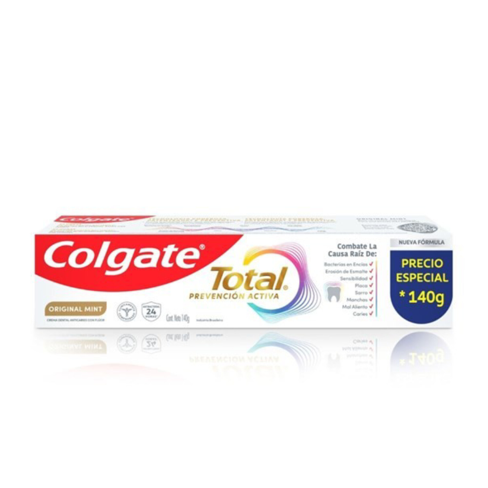 Pasta Dental Colgate Total Original Mint 140g — San Roque