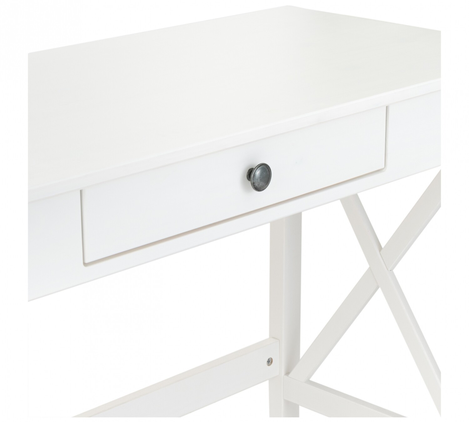 Escritorio 1 Cajón Dover Lover - Blanco — Rustico Hogar