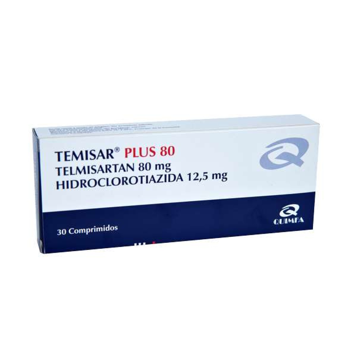 TEMISAR PLUS 80 CJ X 30 COMPRIMIDOS — Farmacenter