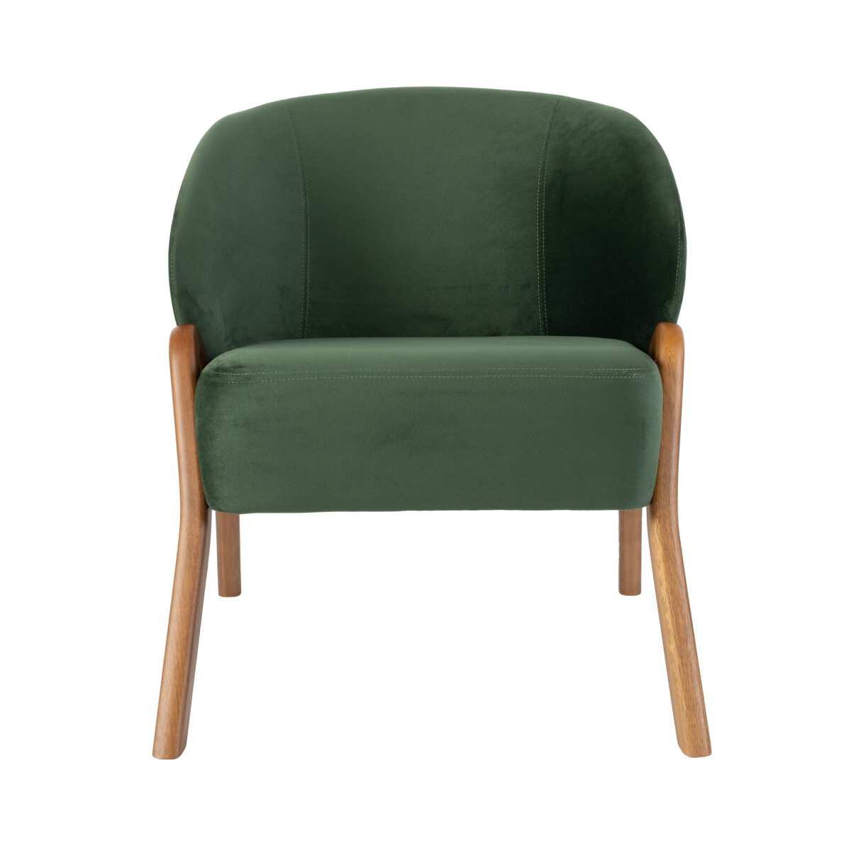 Butaca Tela Verde Arco — Divino