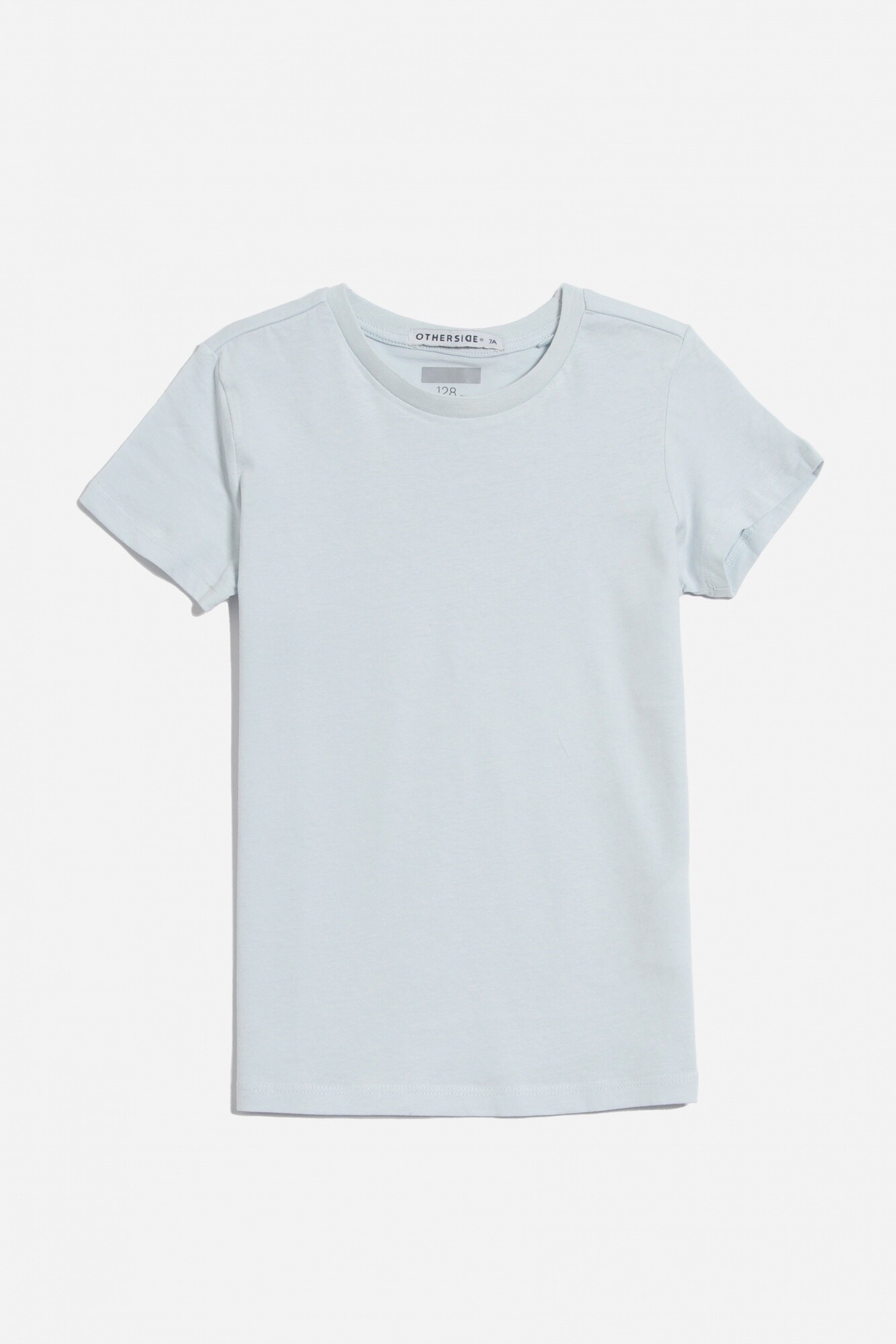 T-shirt manga corta lisa - Azul claro — Otherside