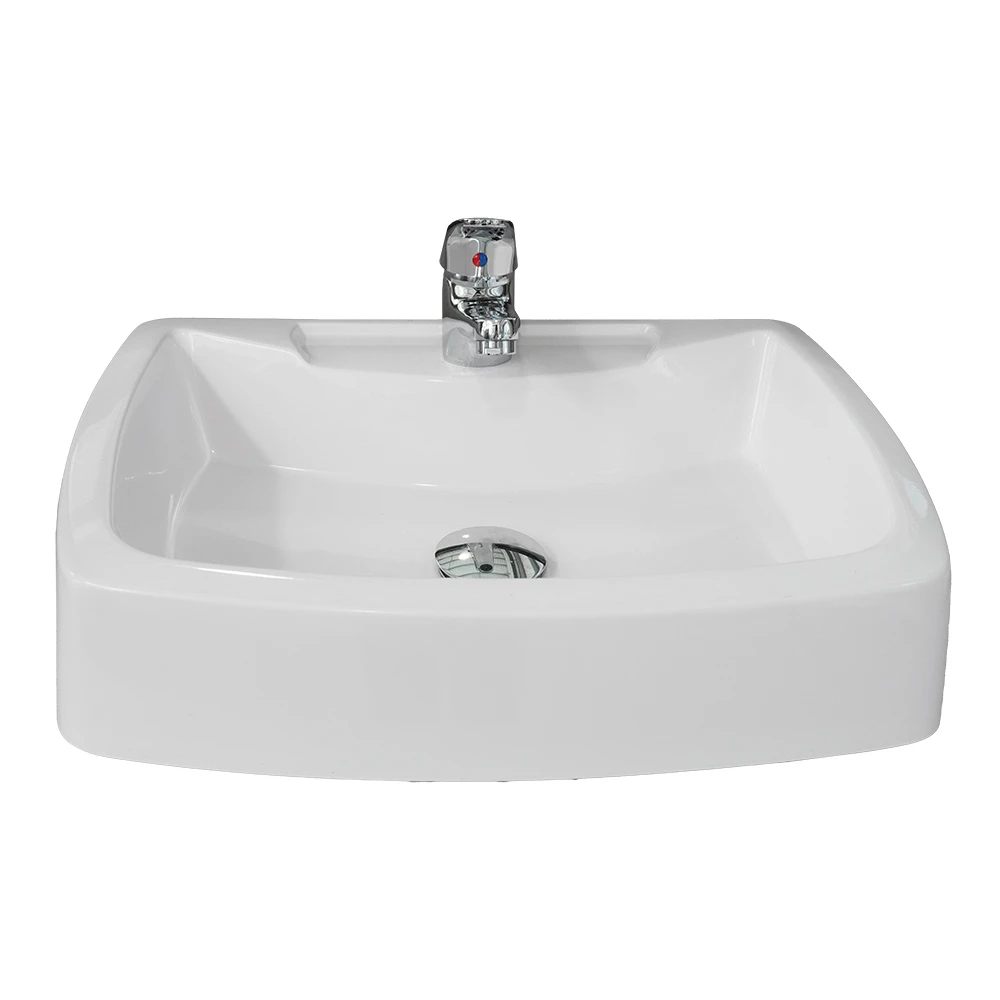 Bacha De Apoyo Modelo Turin Color Blanco Para Monocomando — Castro