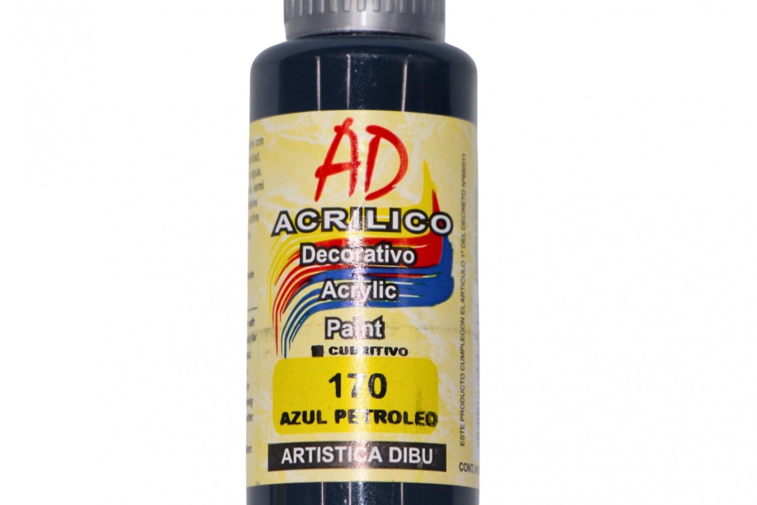 PINTURA ACRILICA ARTISTICA DIBU 60 ML. DIFERENTES COLORES - COLOR AZUL ...