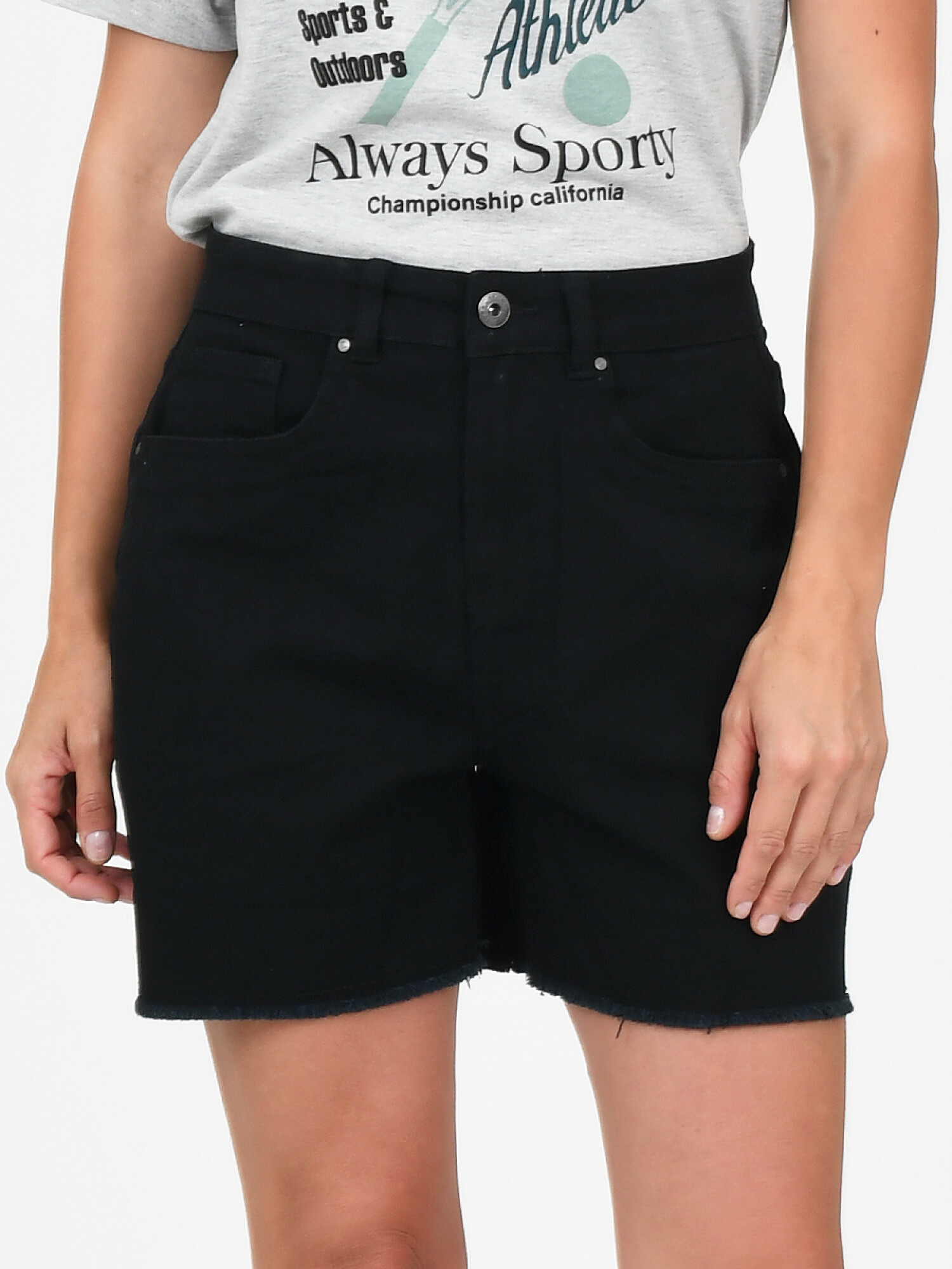 SHORT NIT - NEGRO — Guapa - Paprika