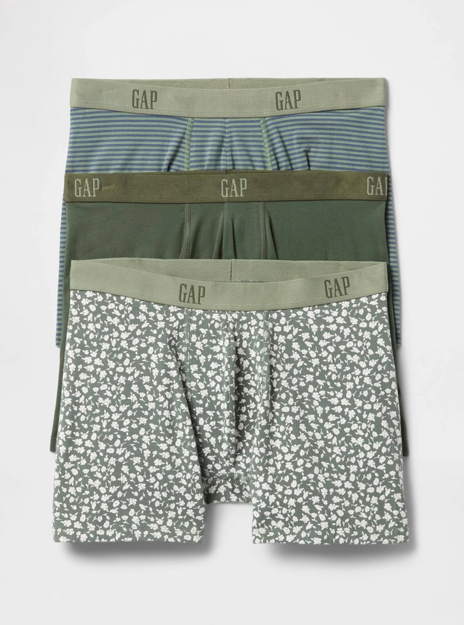 Boxer Pack X3 Hombre - Thyme 19-0309 Tcx — GAP Uruguay