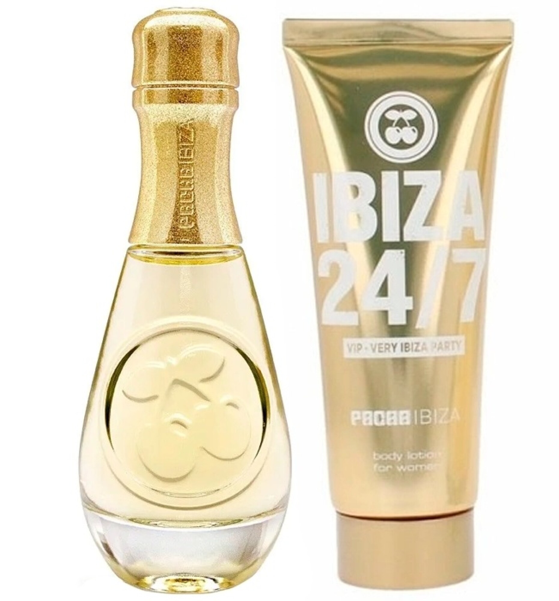 Cofre Pacha 2h23 24/7 Vip Her EDT 80ml + Body Lotion 75 — San Roque