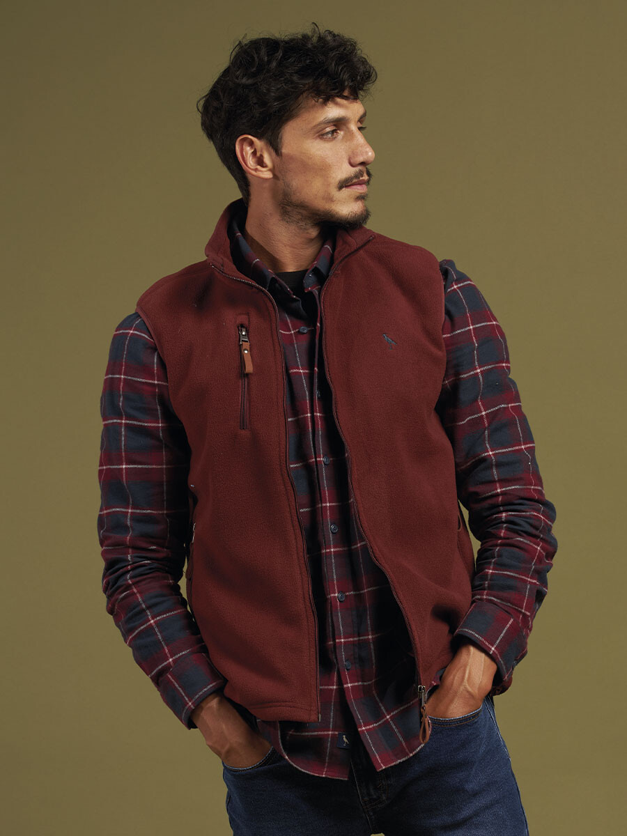 CHALECO UMBI POLANCO - Ladrillo — Polanco