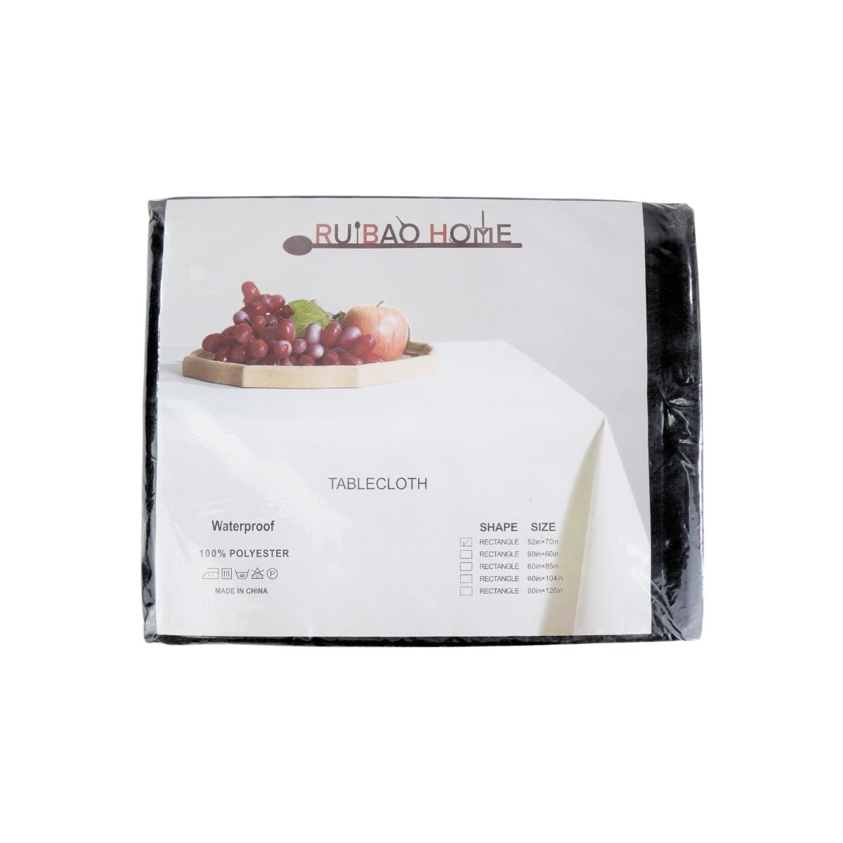 Mantel rectangular liso — El Clon