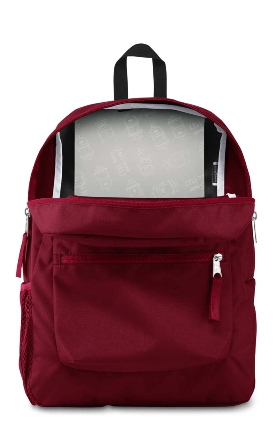MOCHILA CROSS TOWN - RUSSET RED — Jansport