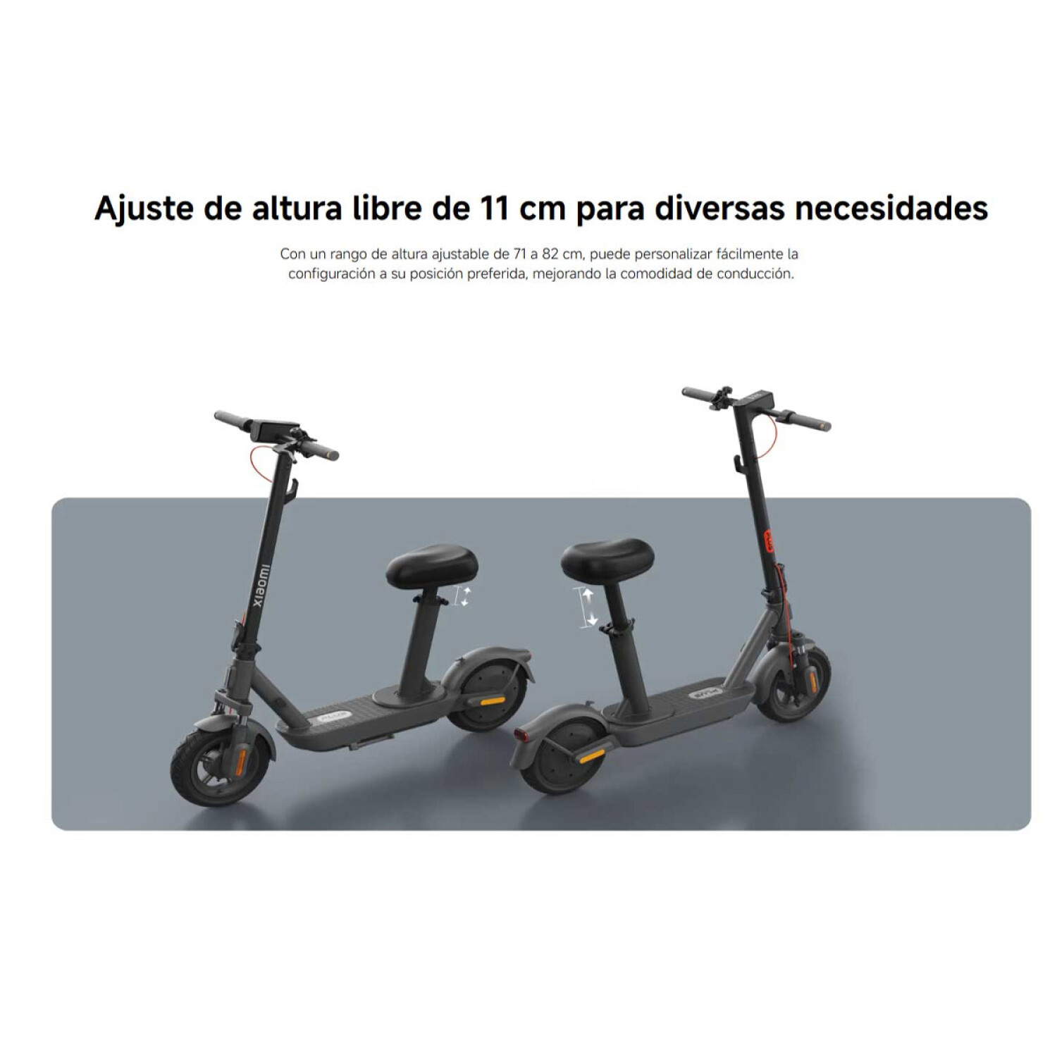 Monopatín Eléctrico Xiaomi Electric Scooter 5 Plus Seat — ZonaTecno