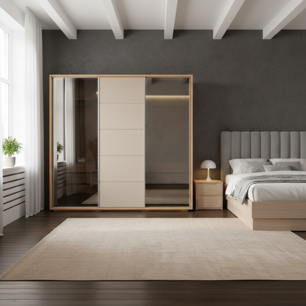 Ropero puertas corredizas - Concepto - Hanover — Rustico Hogar