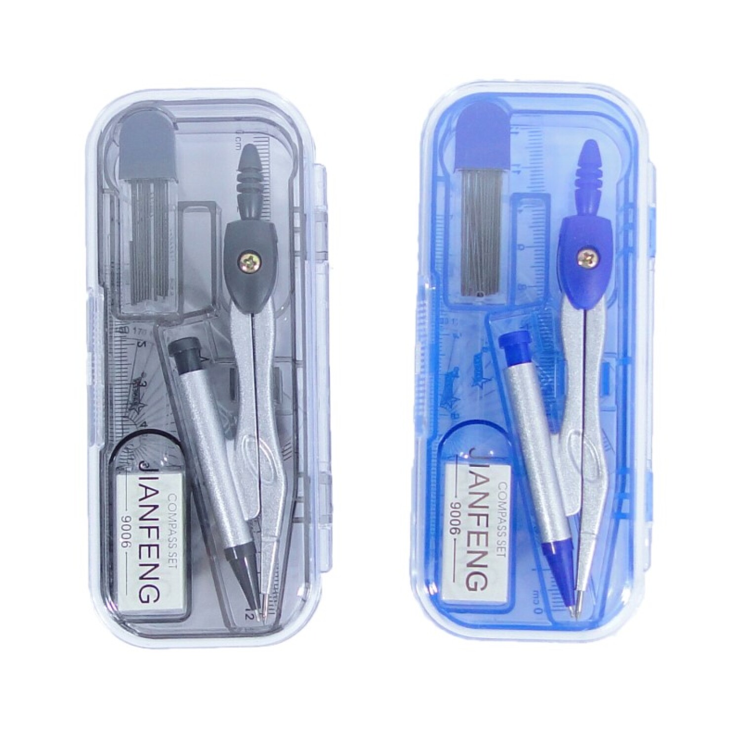 Outlet Compas de metal c/grafos, set de geometría y goma - Outlet ...