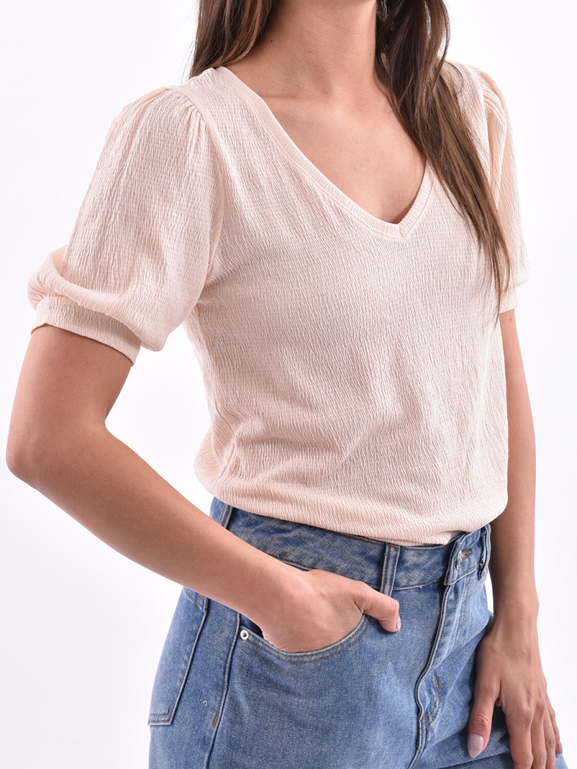 BLUSA LARA - CREMA — Guapa