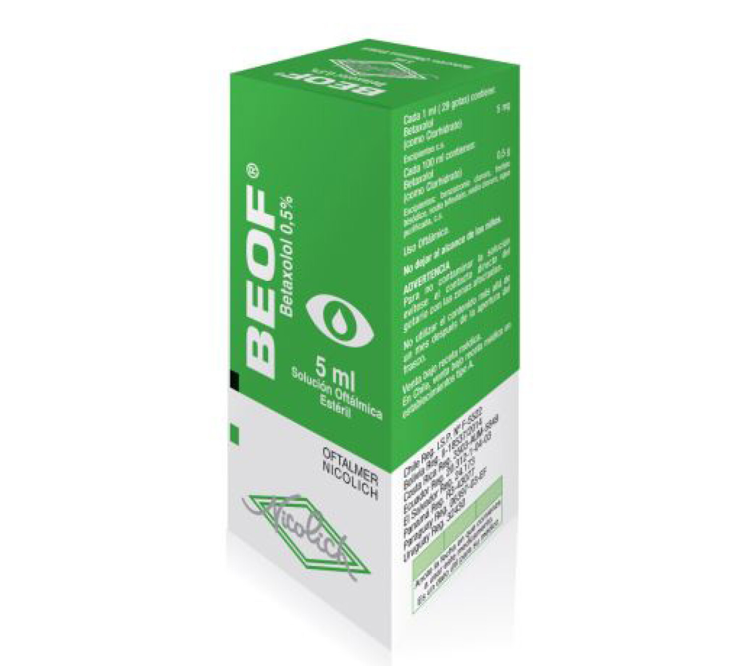 Beof 0.5% Sol Oft x 5 ML — San Roque