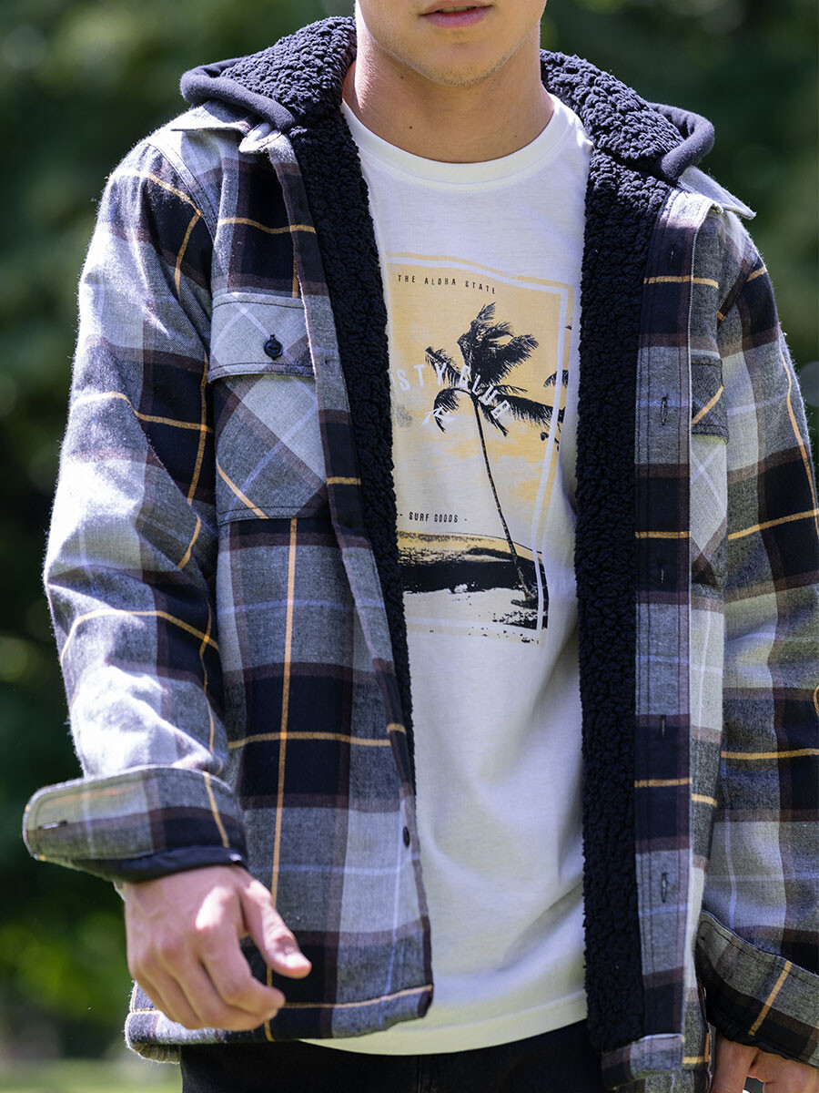 CAMISA ALONSO RUSTY - Negro — Superoutlet