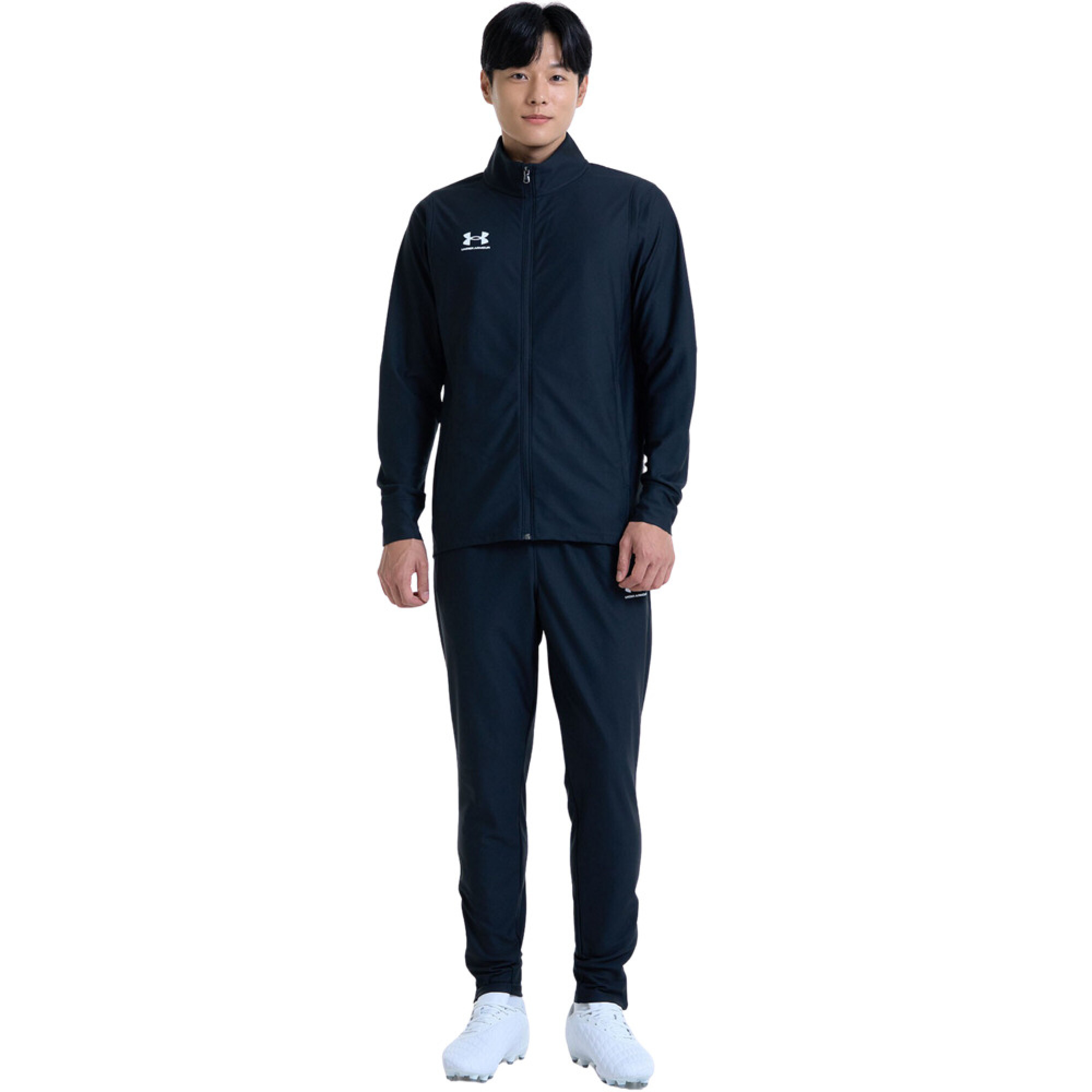 UA M's Ch. Tracksuit-GRY - BLK-001 — Sallustro