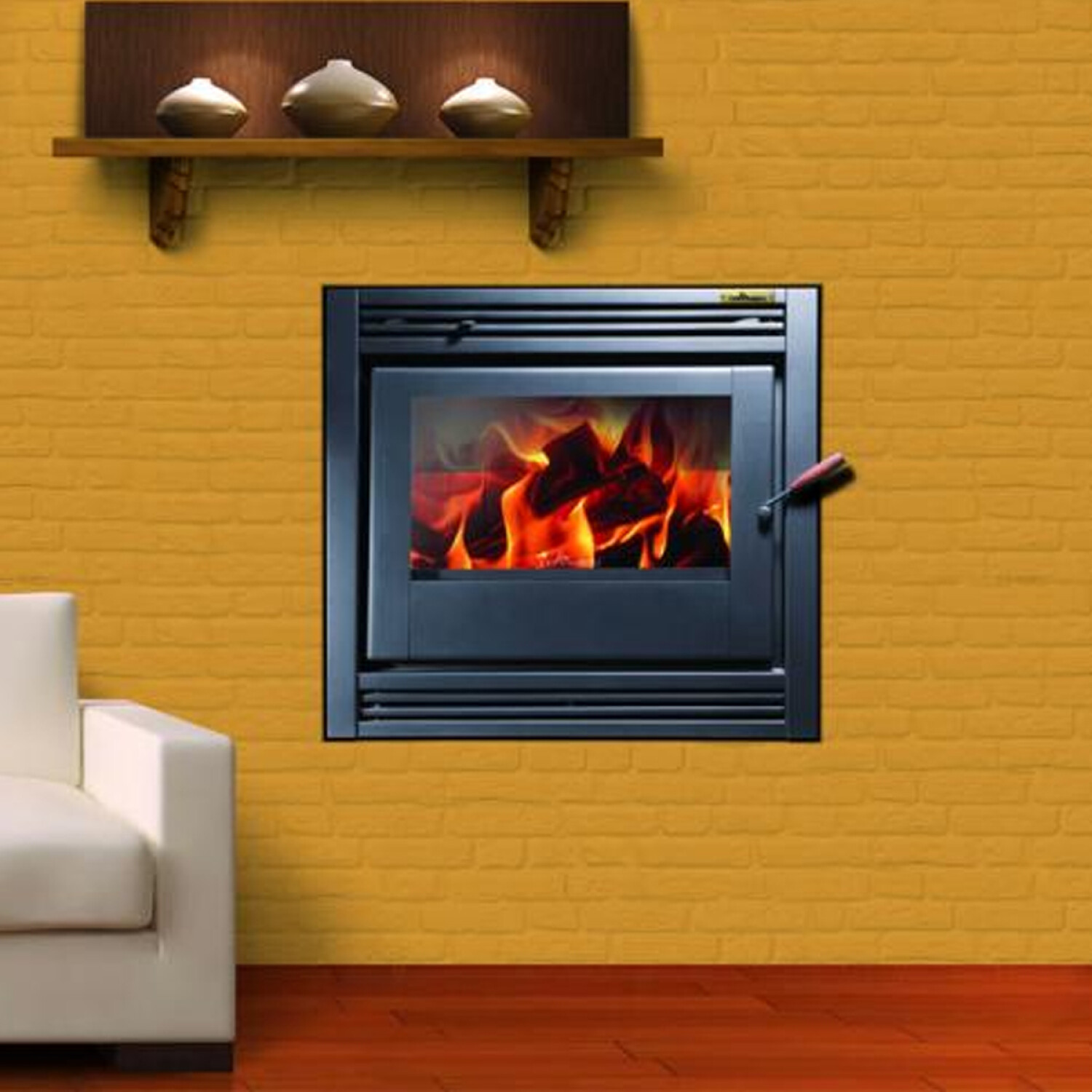 Calefactor Tromen Empotrable Hogar - CALEFACTOR TROMEN P/EMBUTIR HOGAR ...