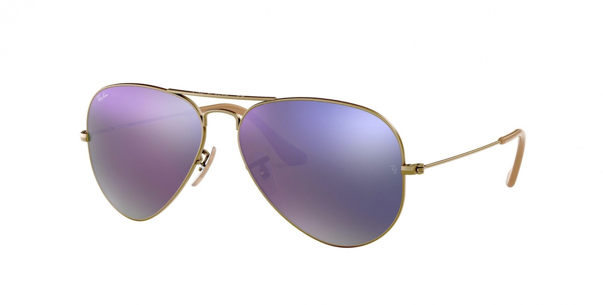 Ray-Ban Aviador 3025 - Dorado y tornasol — Optica Americana