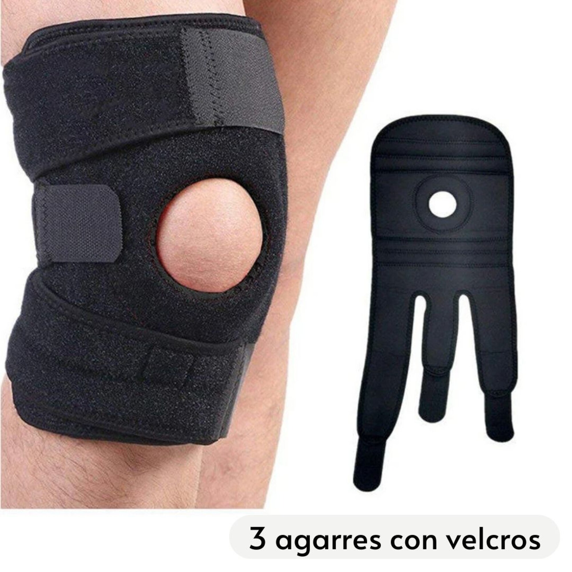 Rodillera Ortopédica Estabilizador Lateral Ligamento Deporte — Una Ganga