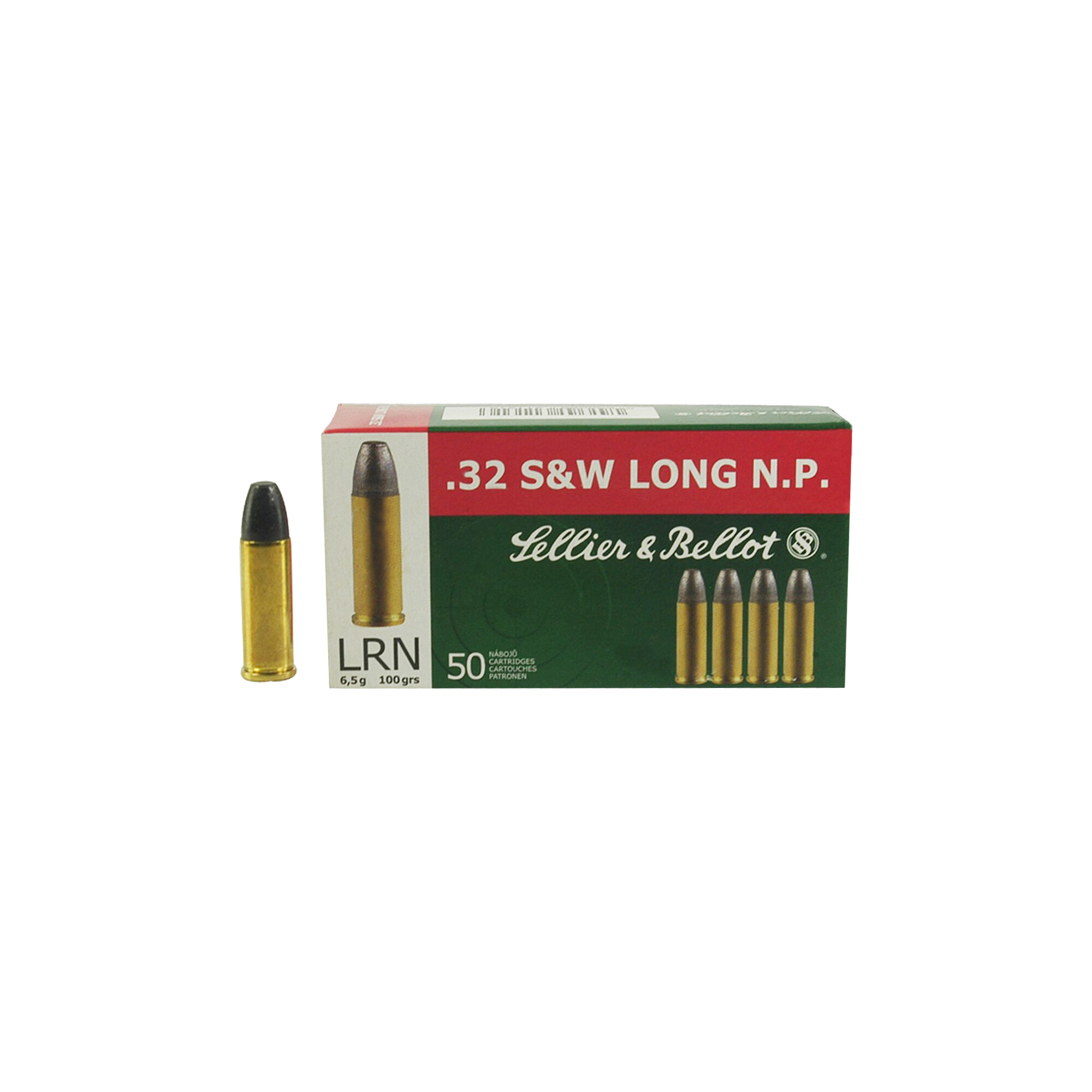 Bala S&B Cal 32 Largo 100gr — Magnum