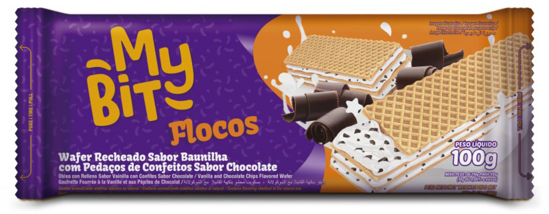 WAFFLE MY BIT FLOCOS 110 GR — El Clon