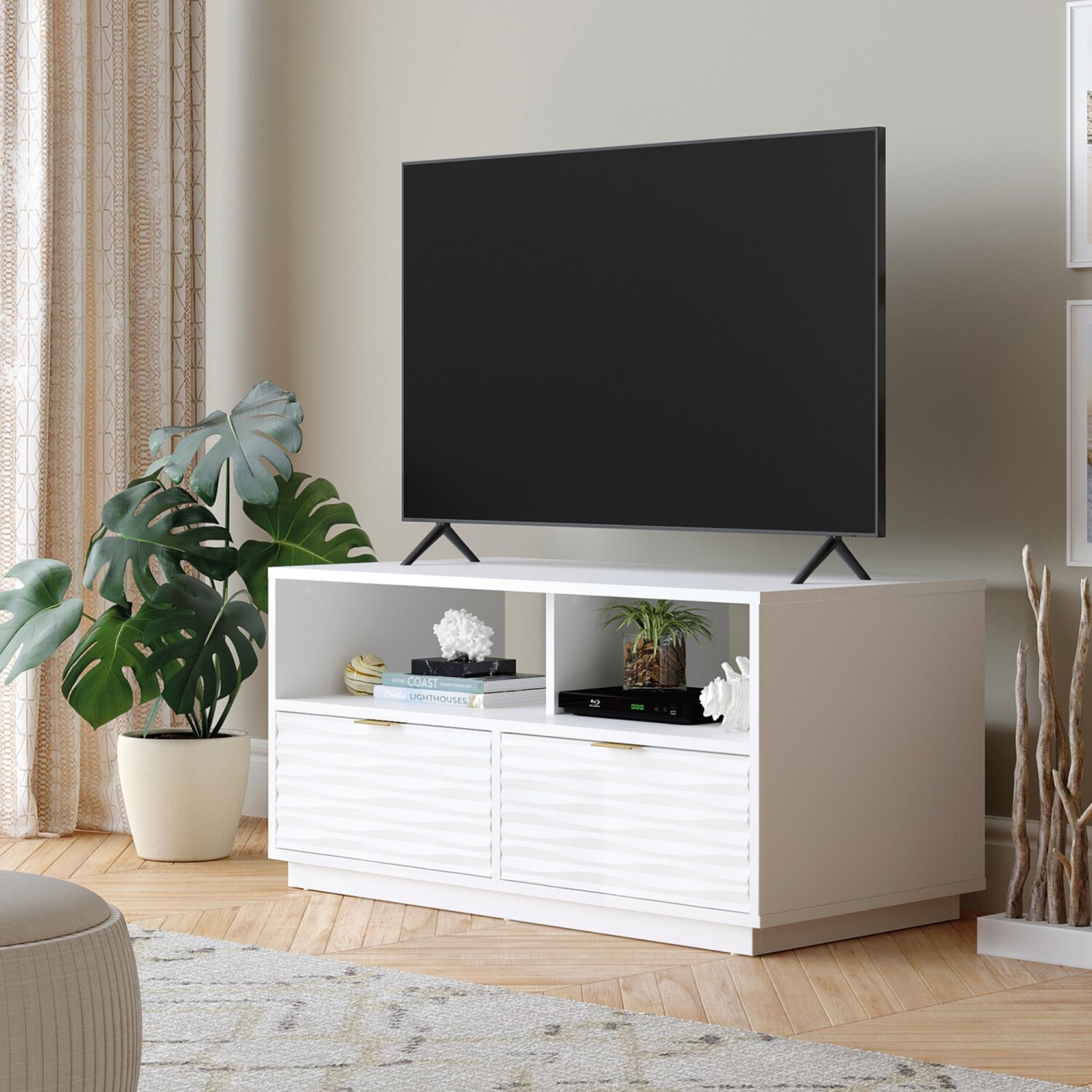 Rack para tv 40" - Sauder - Linea Morgan Main — Rustico Hogar