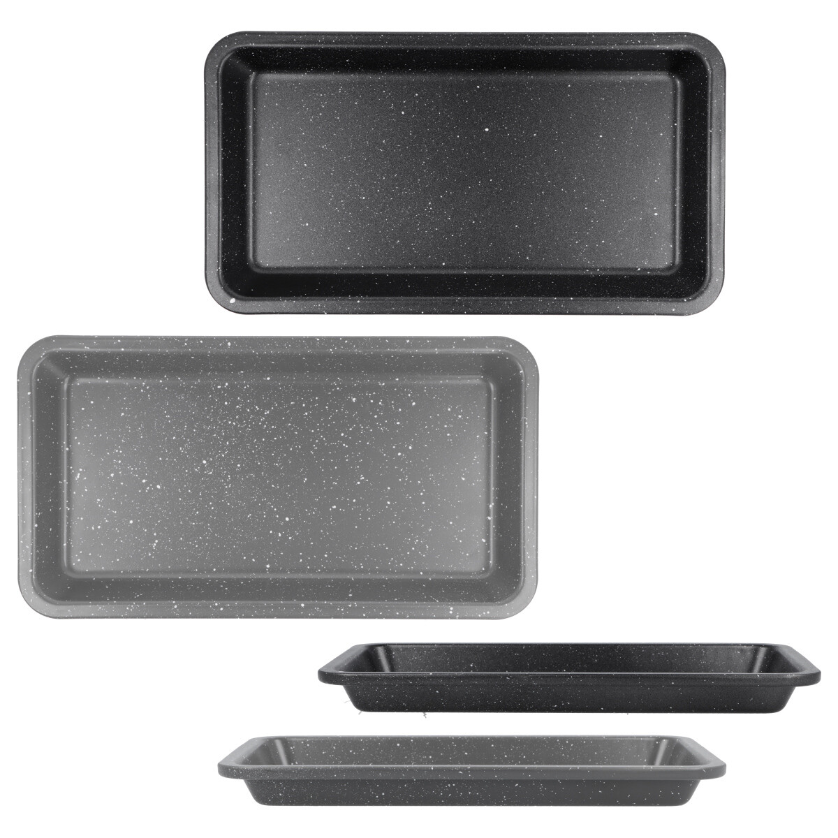 Bandeja metal rectangular — El Clon