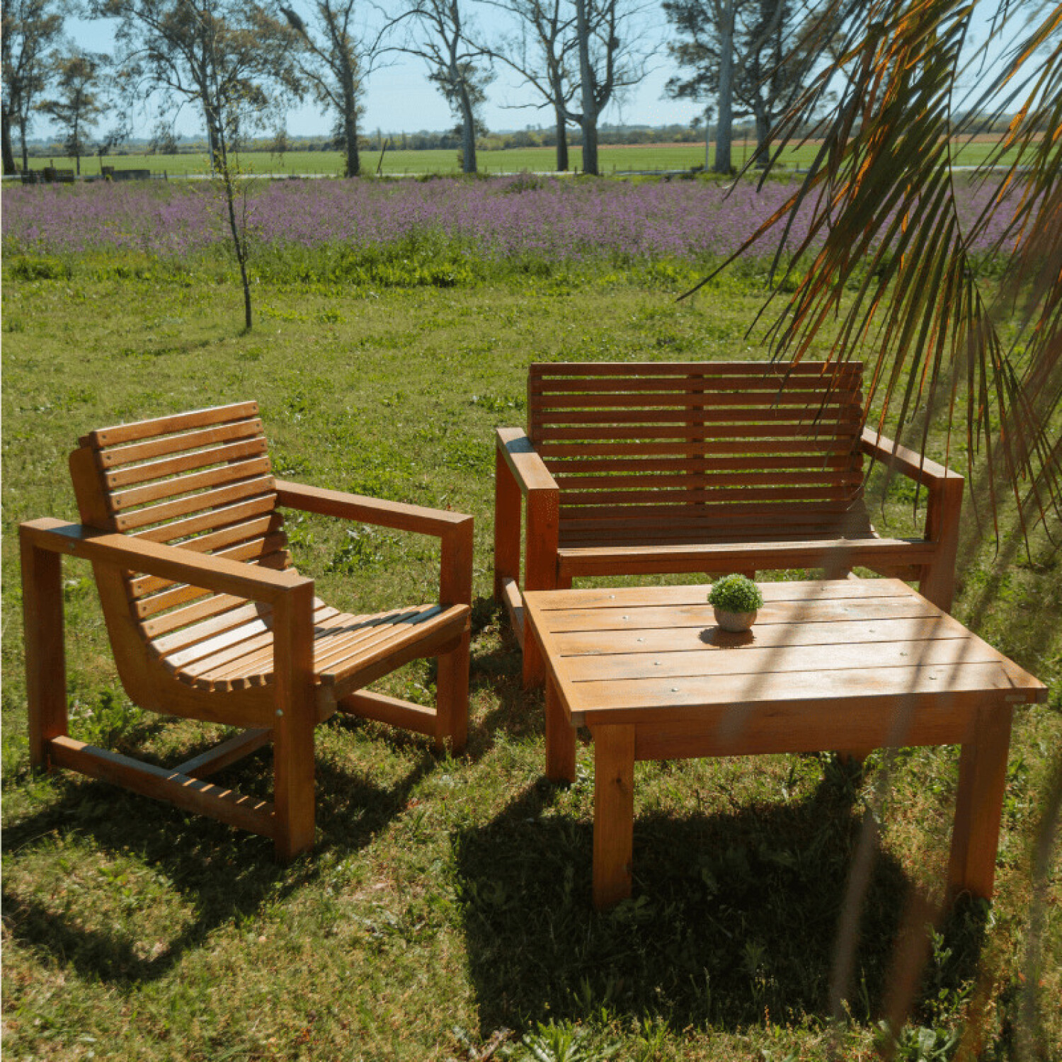Juego de Exterior Sillón Curvo — Serra Amoblamientos