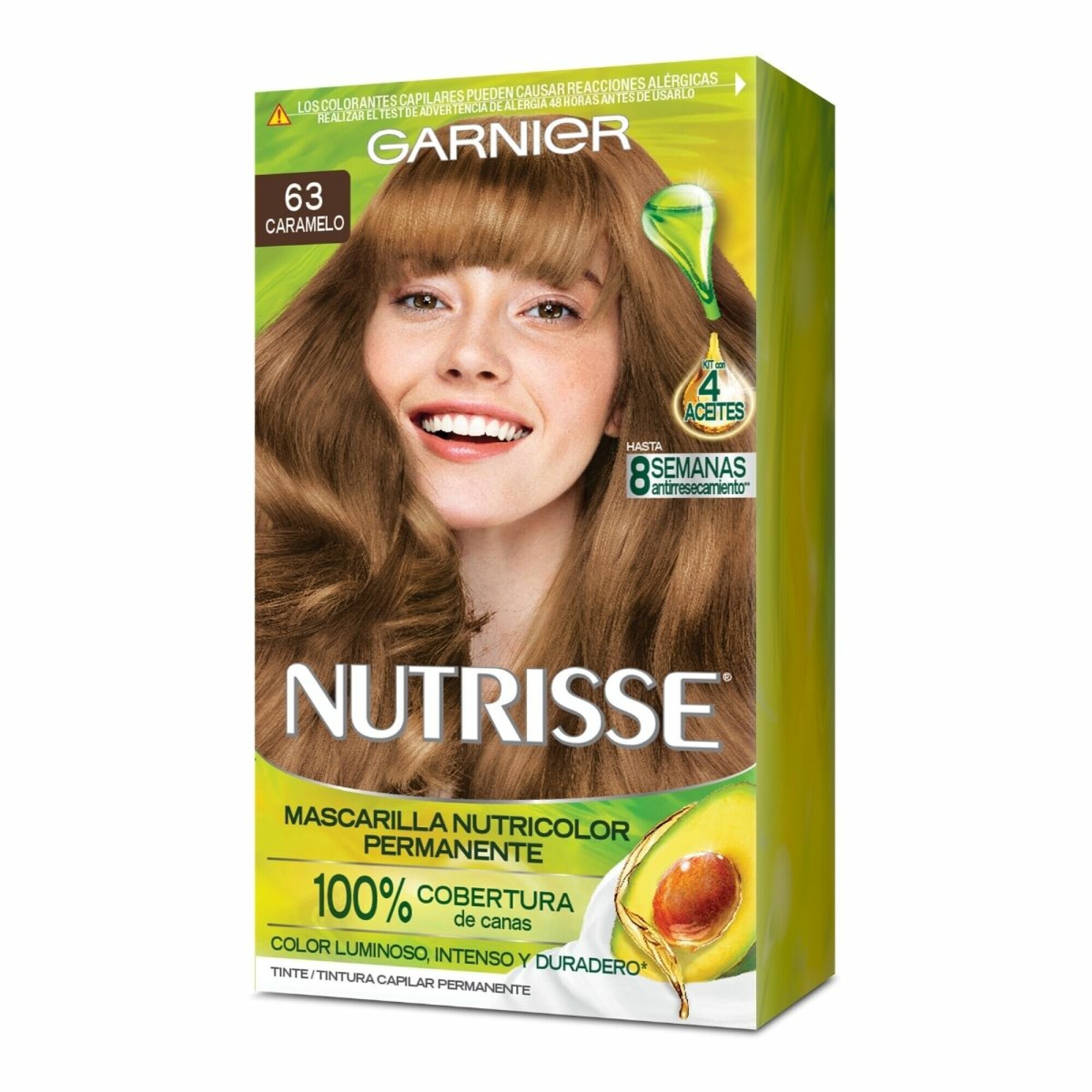 Tinta Garnier Nutrisse N°57 Caramelo — San Roque