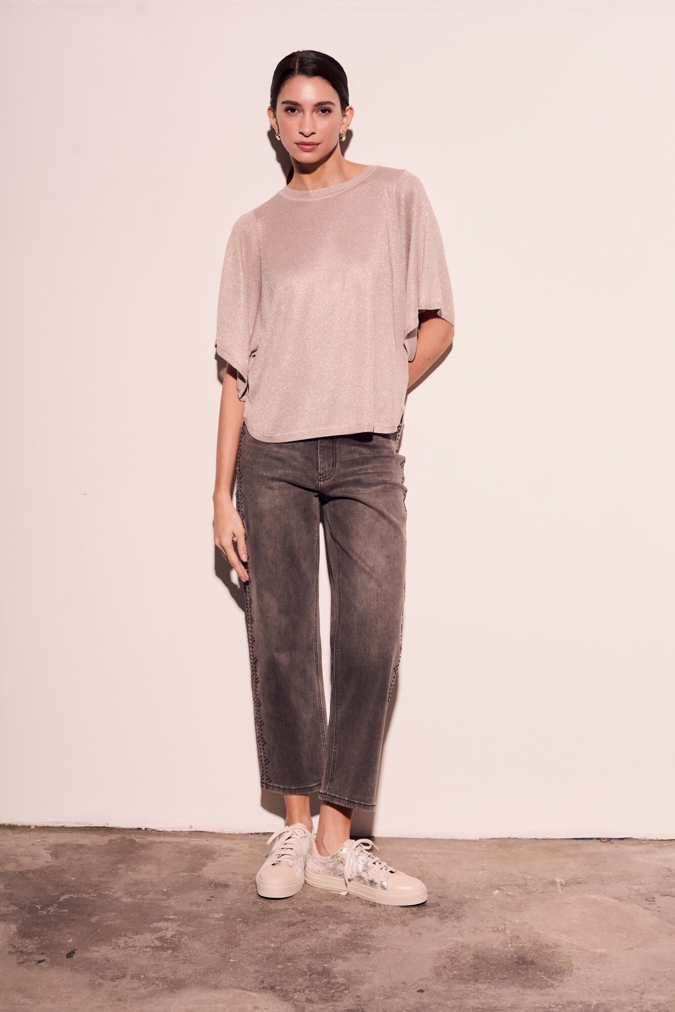 Sweater Lurex - Rosa — Lemon