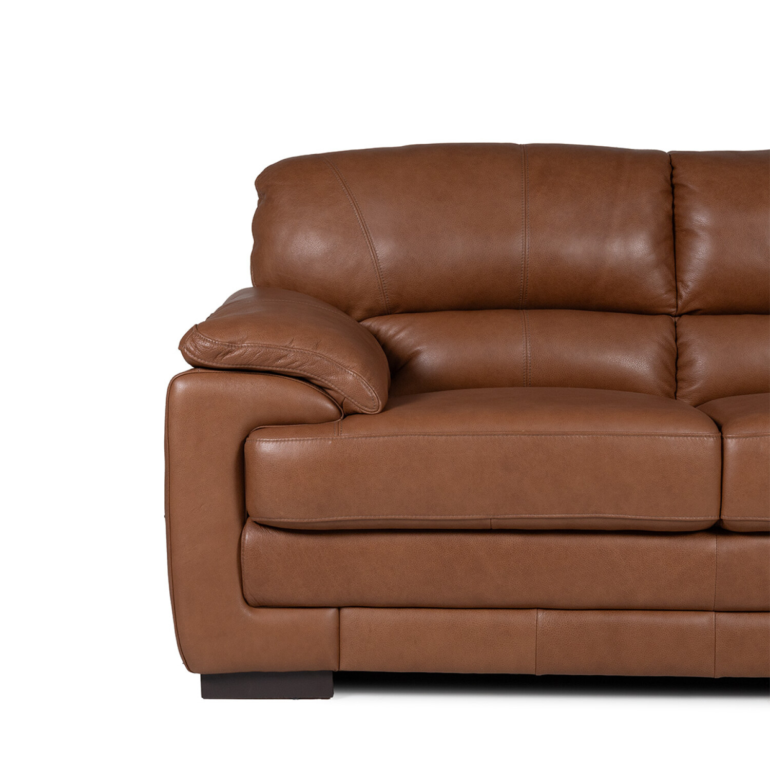 Sofá Oxford - Cuero Advanced - 2 cuerpos - Maverick Telha (Preventa) — NYR Uruguay