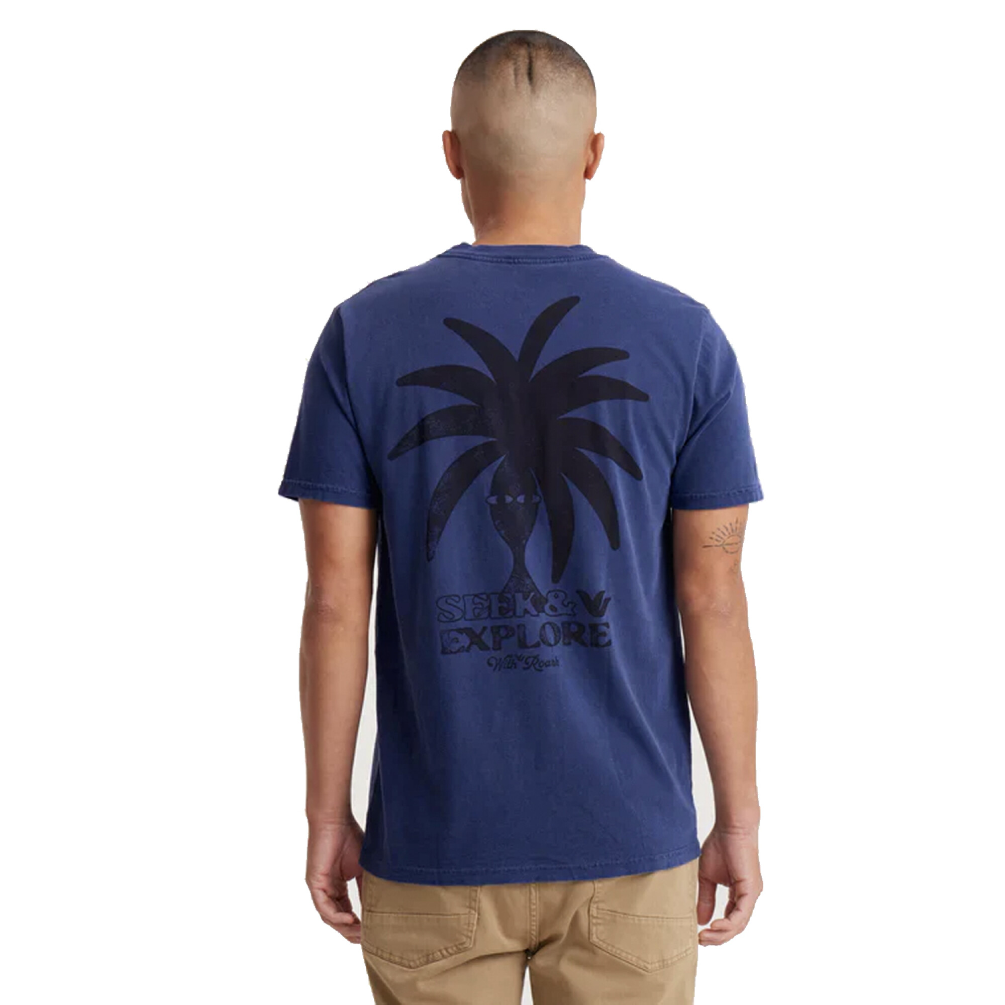 Remera Roark Seek And Explore - Azul — La Isla