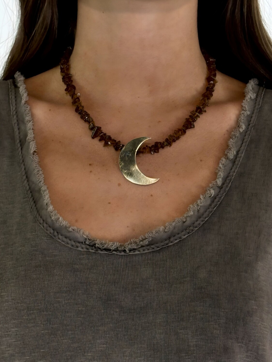 COLLAR LUNELLA - CARAMELO — Panthai