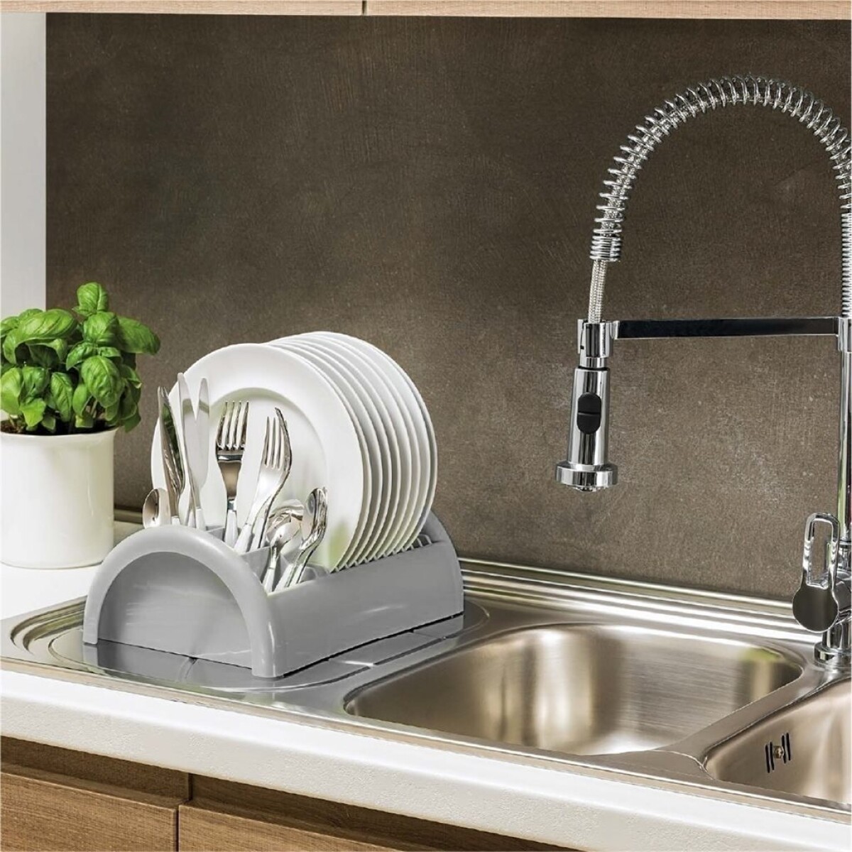 ESCURRIDOR BLANCO PARA PLATOS FORMECASA — Deco Hogar