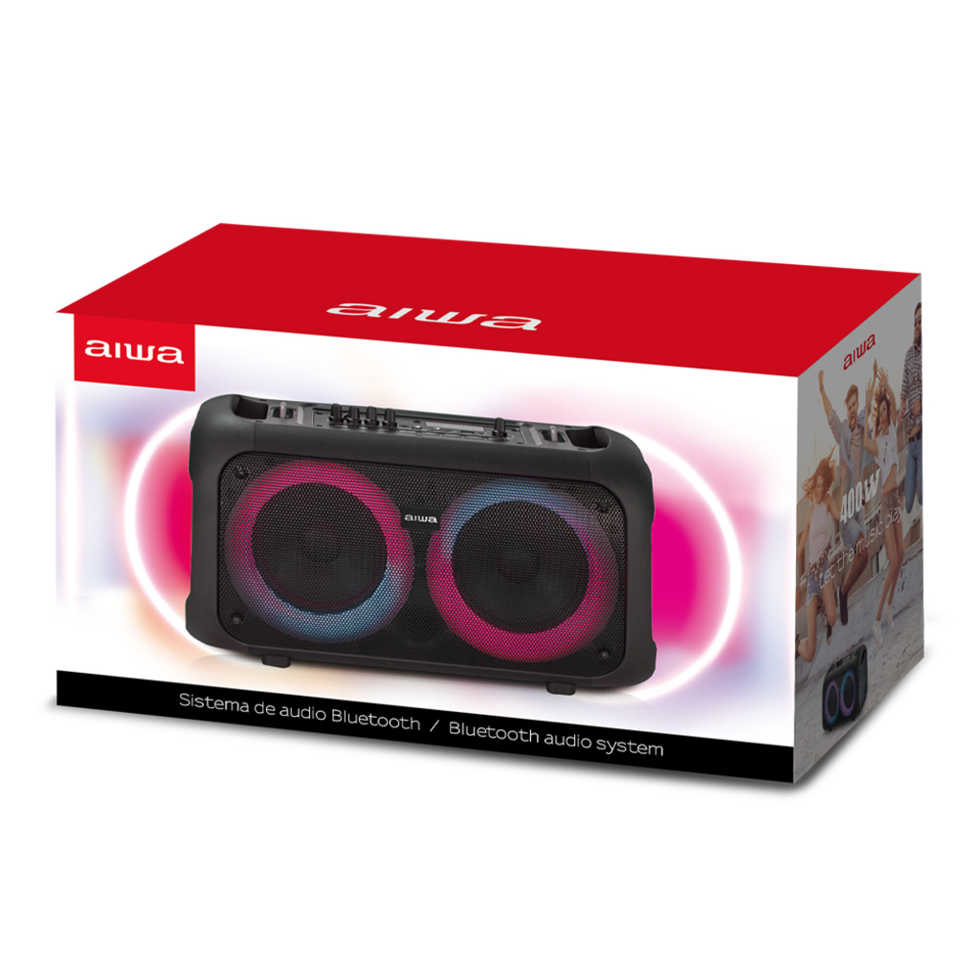 Parlante Portátil 400W PMPO | AIWA | AW-POH35 — Aiwa Uruguay