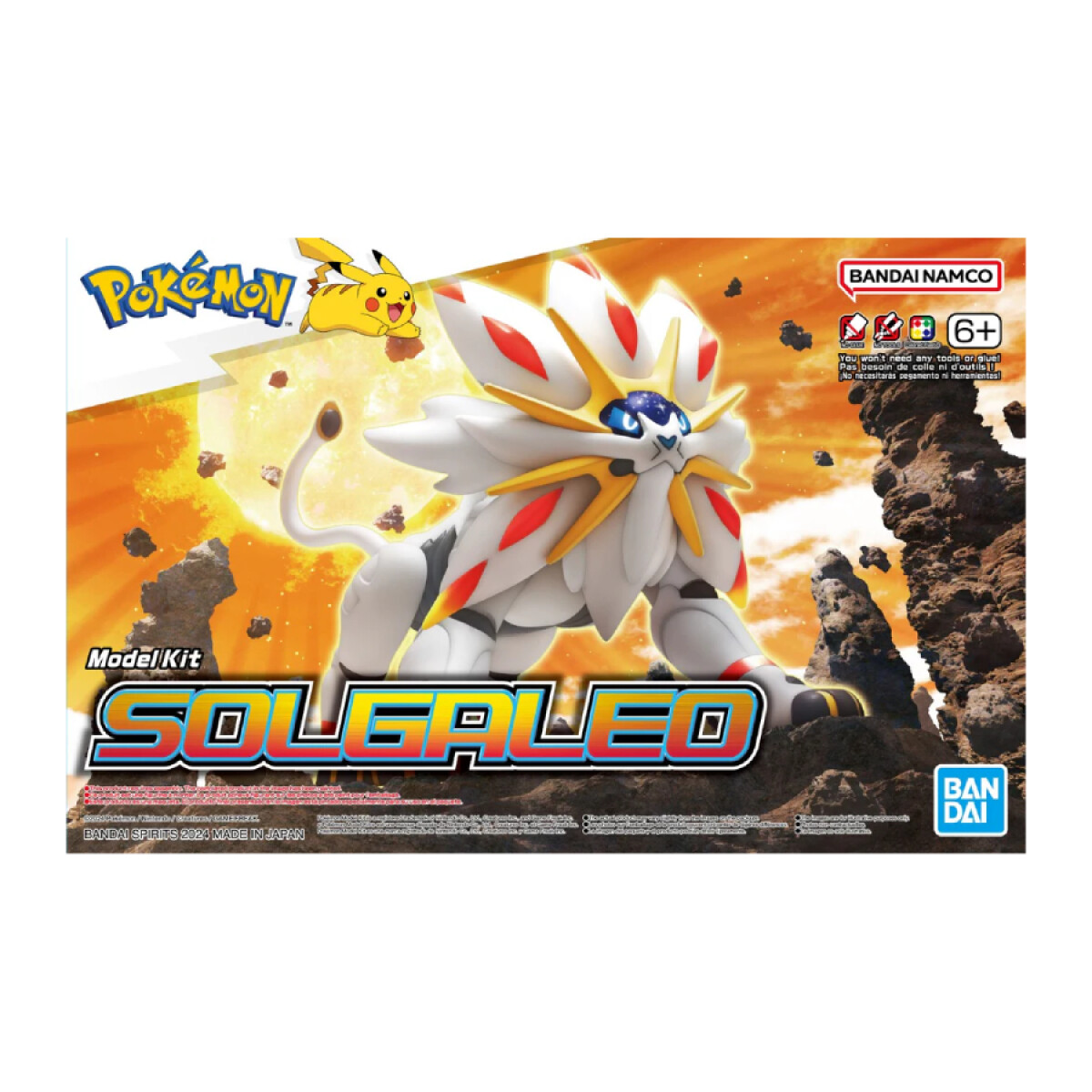 Solgaleo - Pokemon - Model Kit (Requiere Armado) — X Uruguay