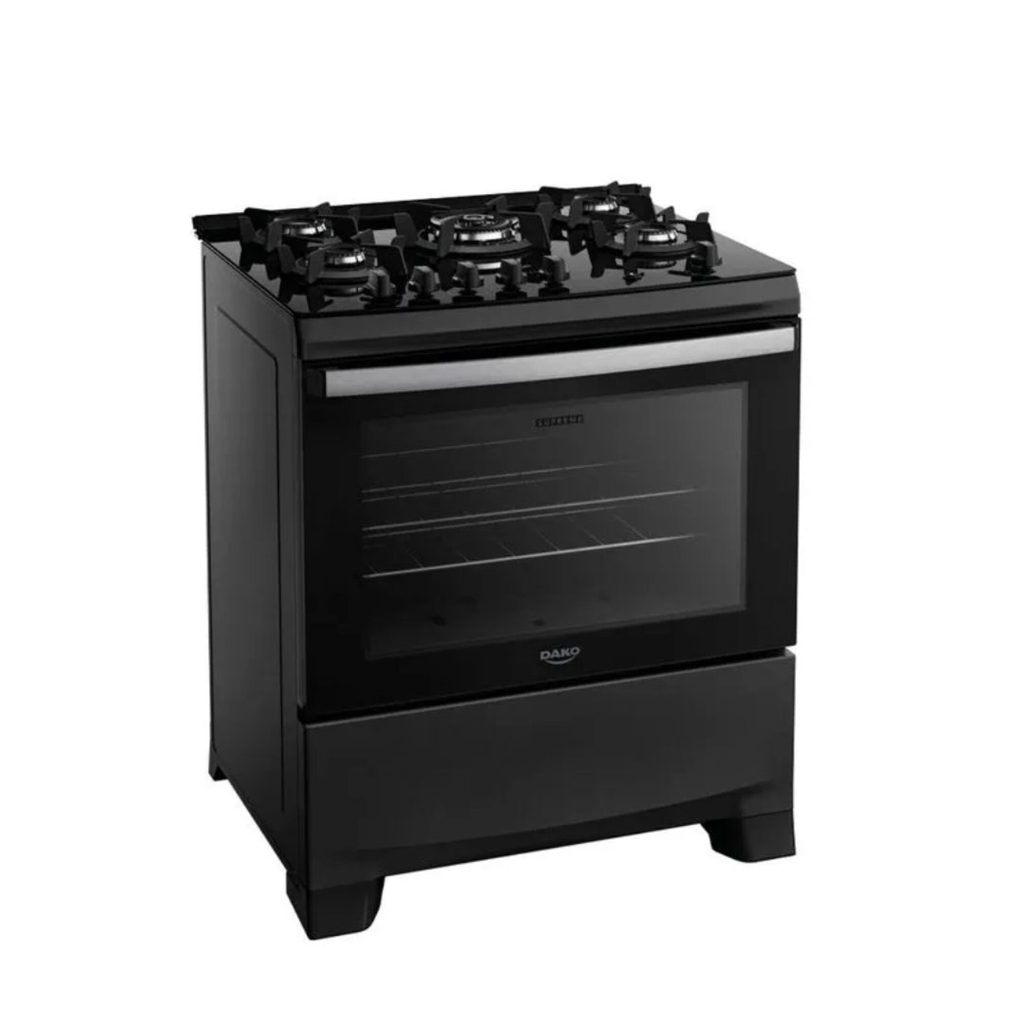 Cocina Dako Supreme Glass 5H Negro 1995 — Bristol