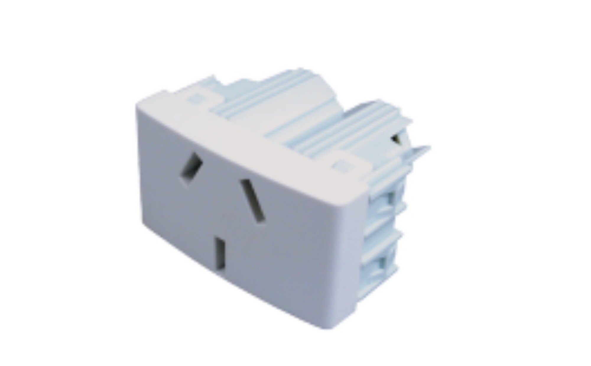 TOMA IRAM 2071 BLANCO 10A - LM — Luminotecnia