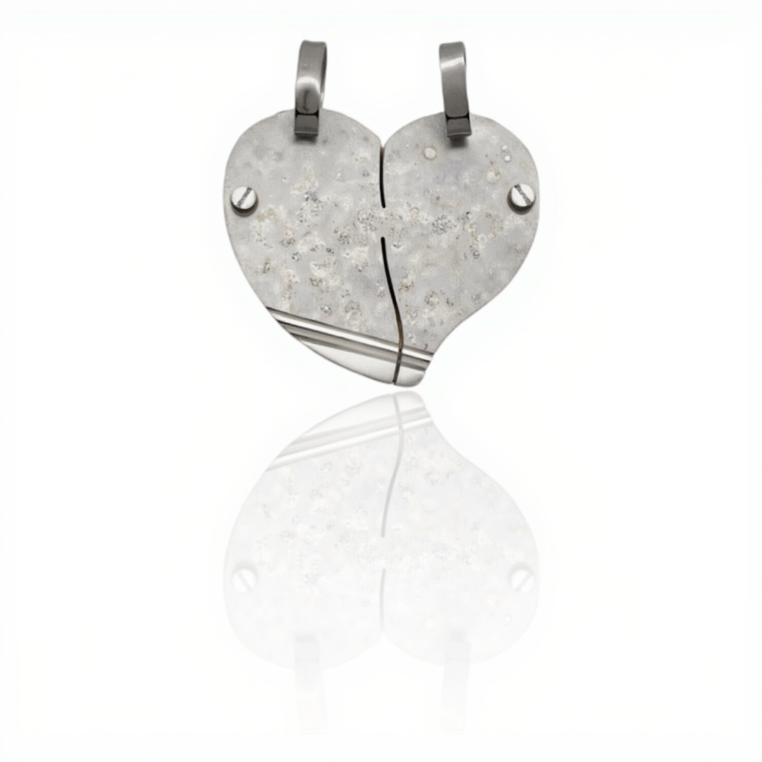 Dije Corazón de la amistad-Plata 925 esterlina-Sin Piedra-CP3286 ...